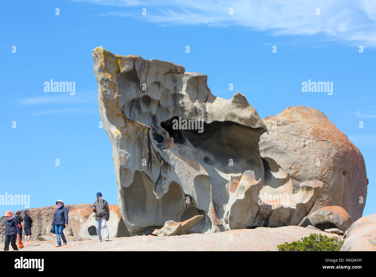 The Remarkable rocks in Flinders chase national park, on Kangaroo ...