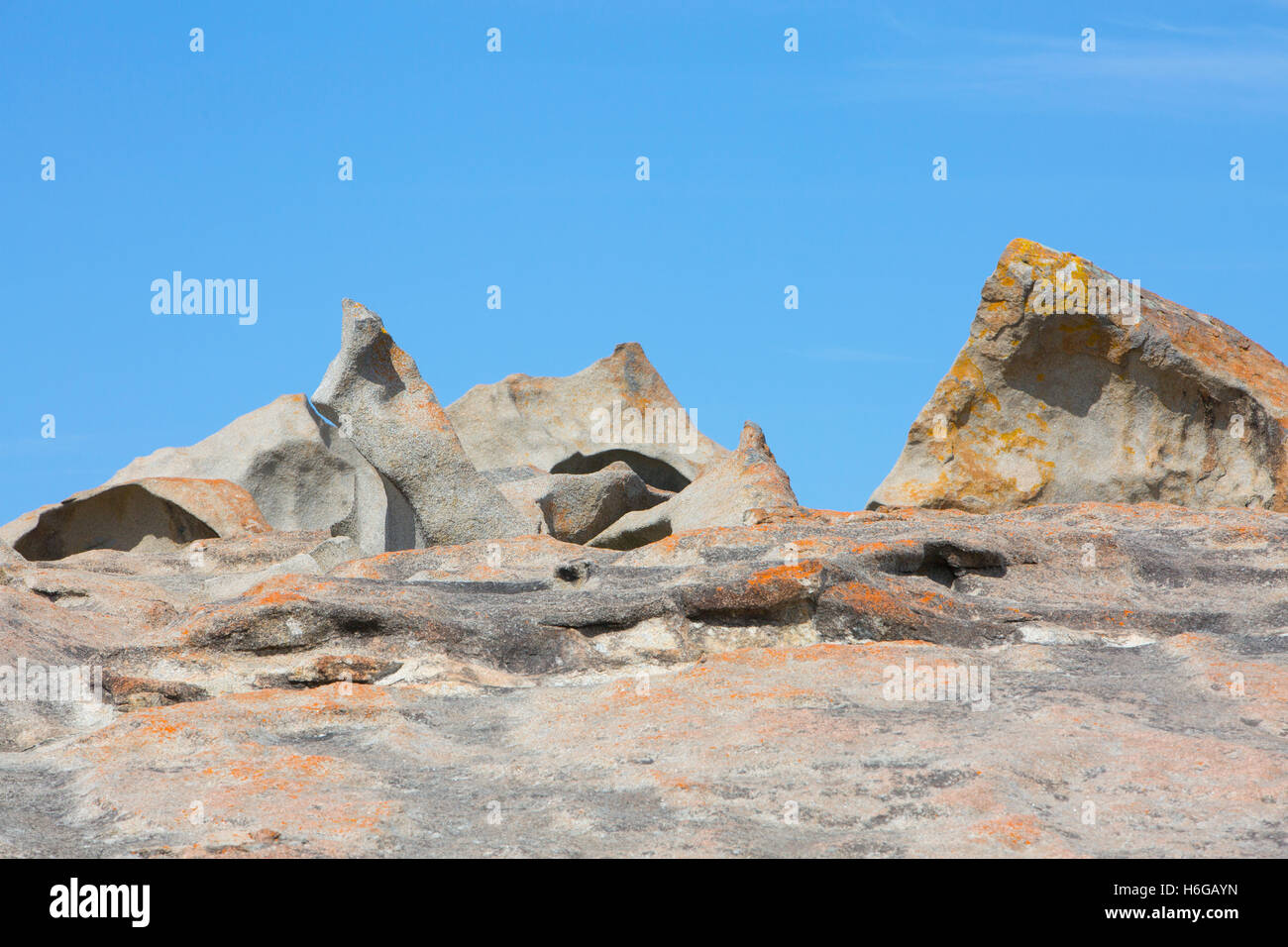 The Remarkable rocks in Flinders chase national park, on Kangaroo ...