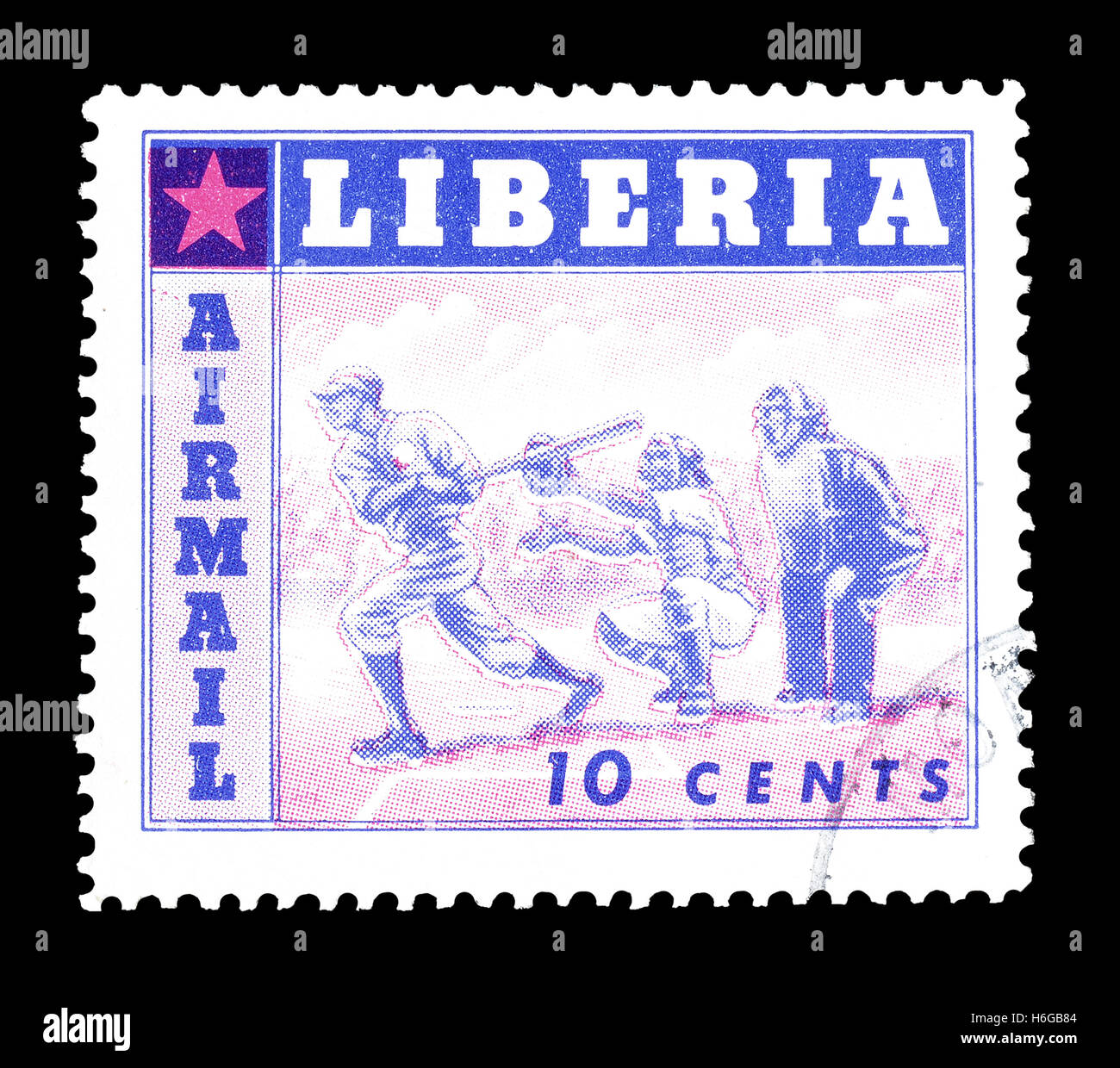 Postage stamp liberia hi-res stock photography and images - Alamy