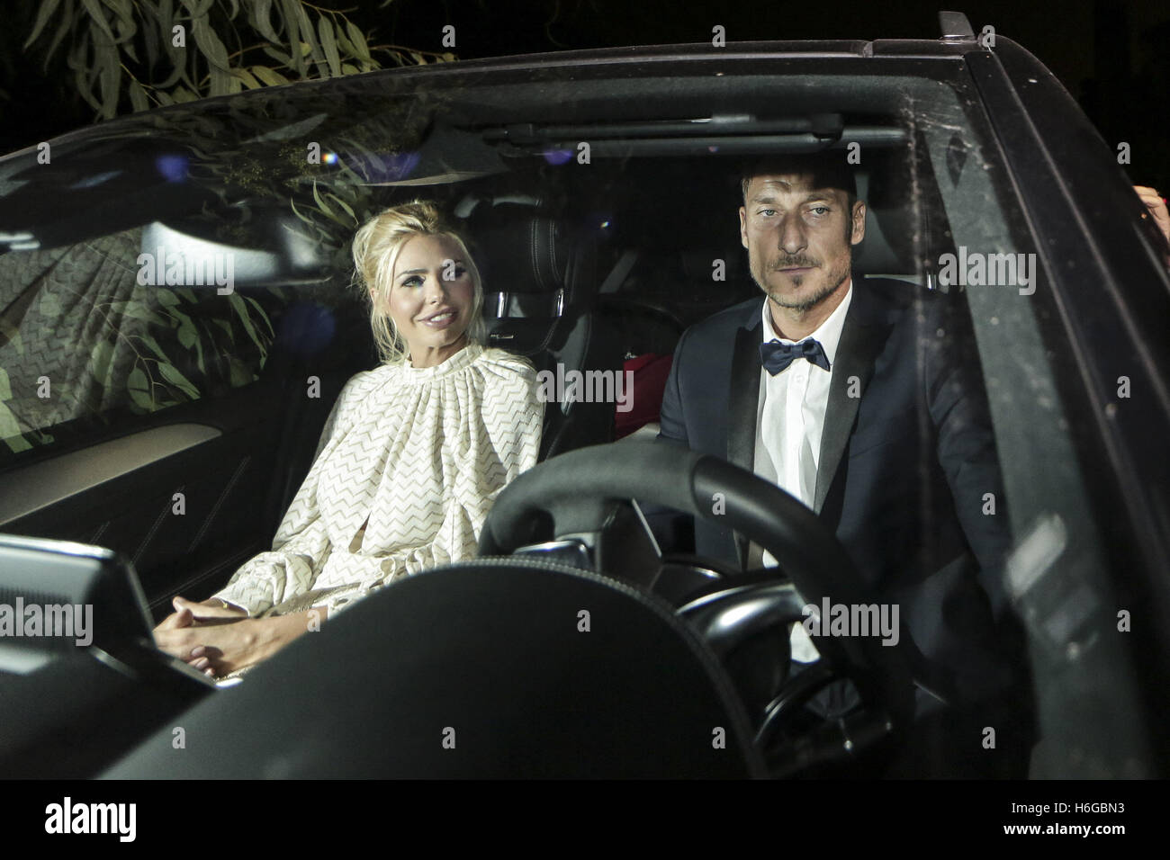 Francesco Totti's 40th Birthday Party in Rome Featuring: Francesco ...