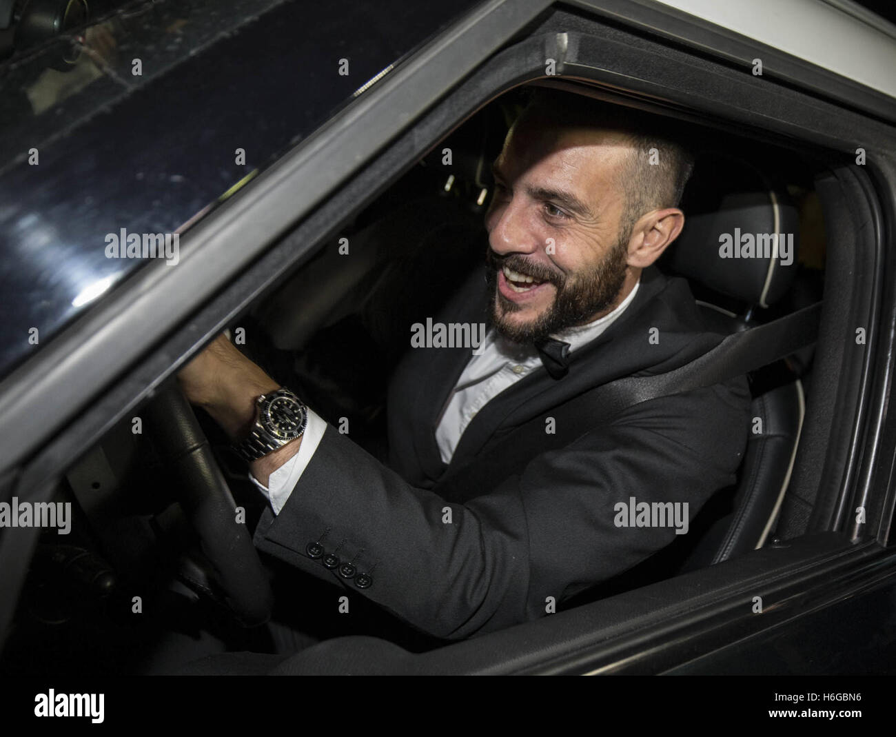 Francesco Totti's 40th Birthday Party in Rome Featuring: Marco Cassetti ...