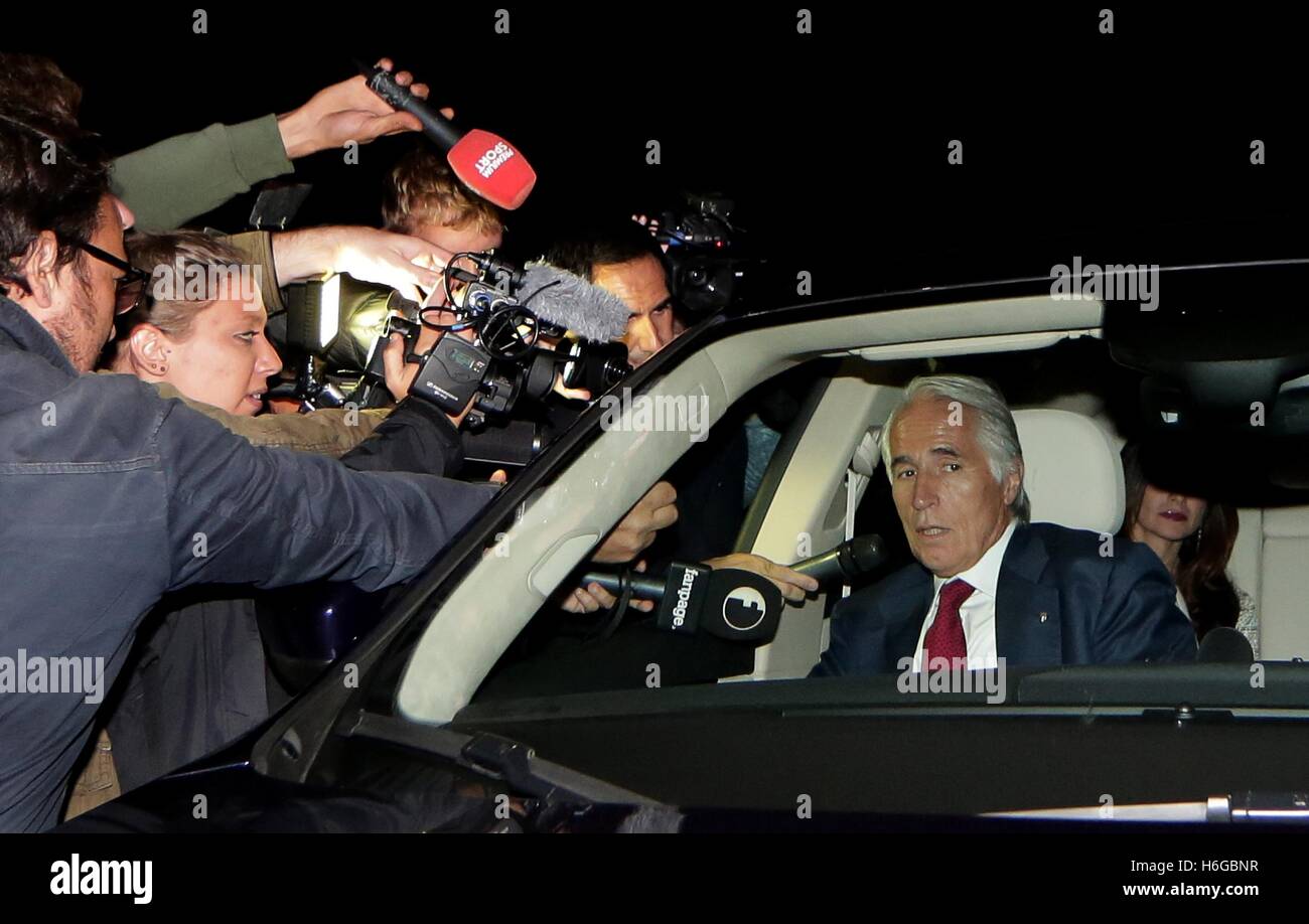 Francesco Totti's 40th Birthday Party in Rome Featuring: Giovanni ...