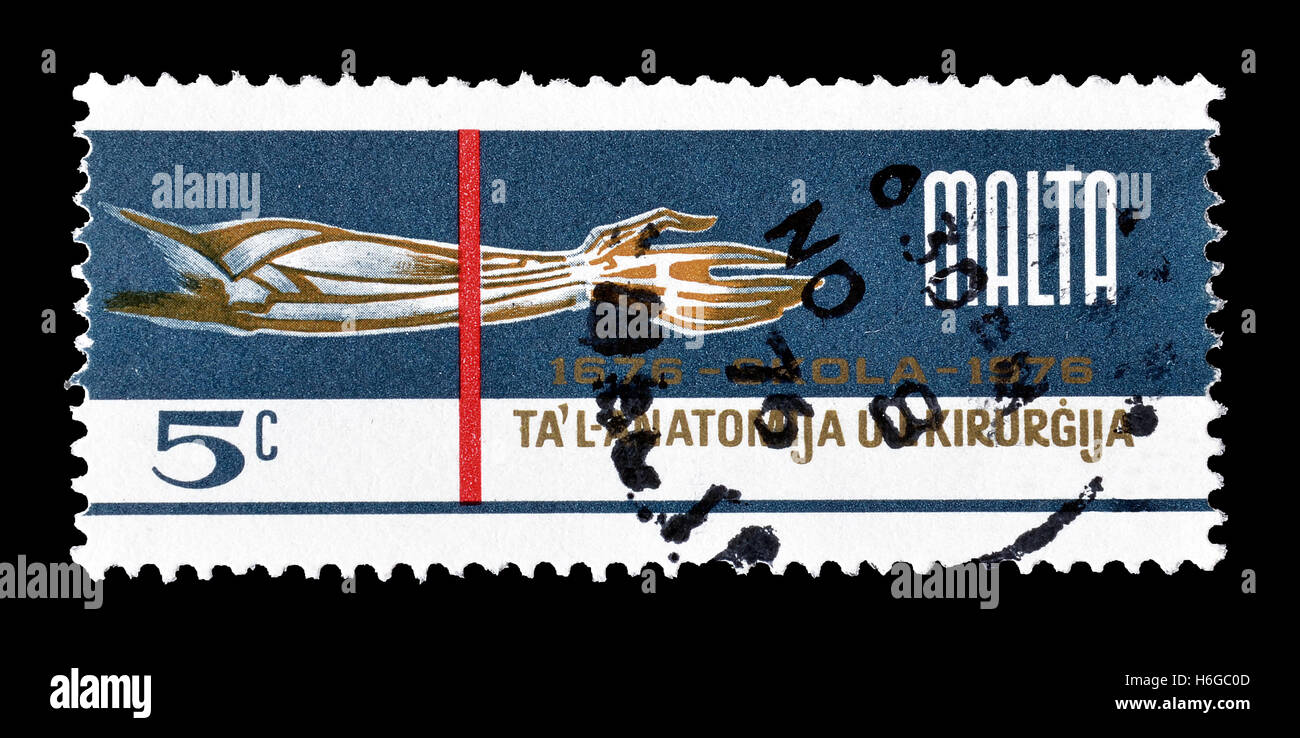 Malta stamp 1976 Stock Photo - Alamy