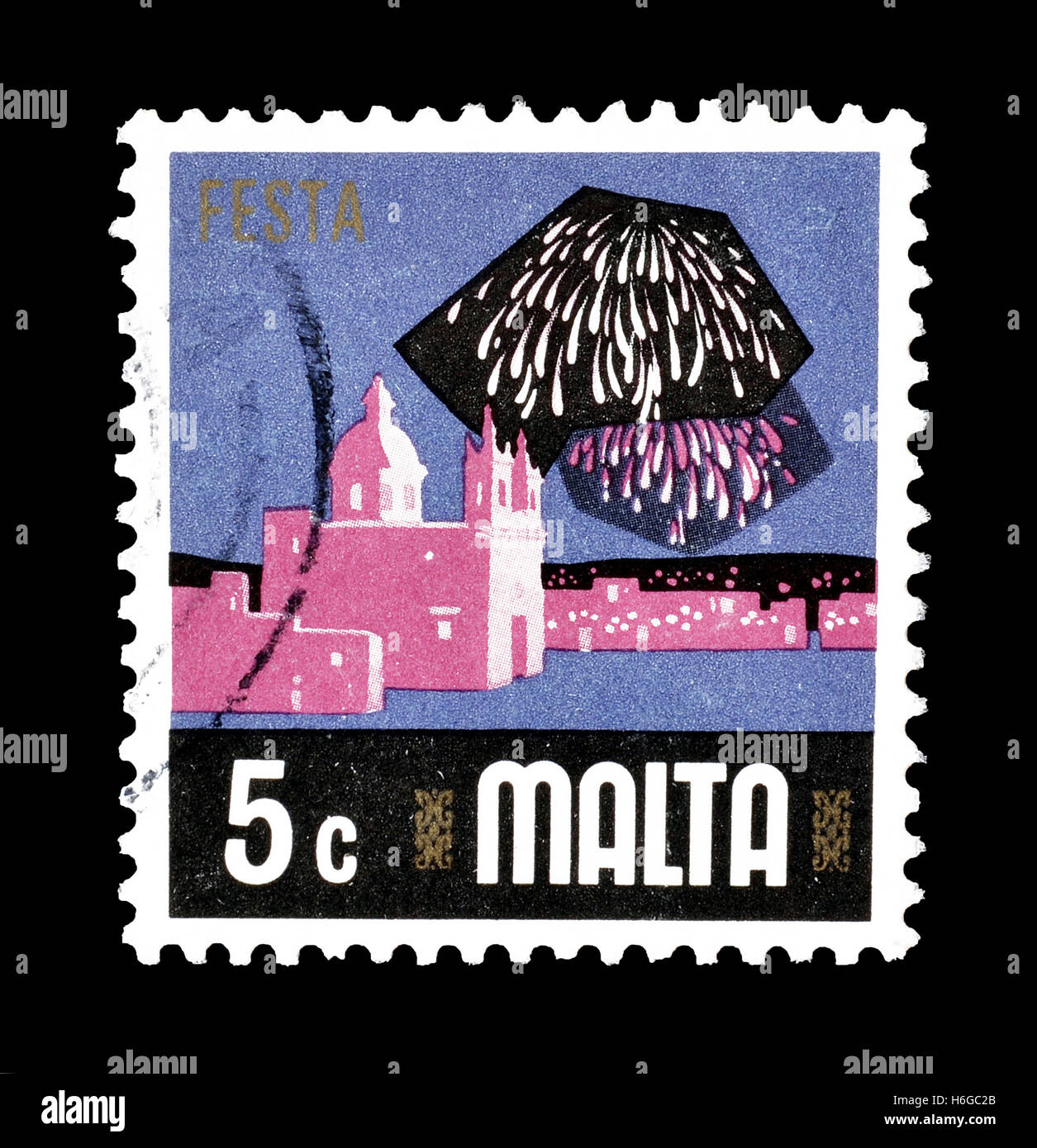 Malta stamp 1978 Stock Photo - Alamy