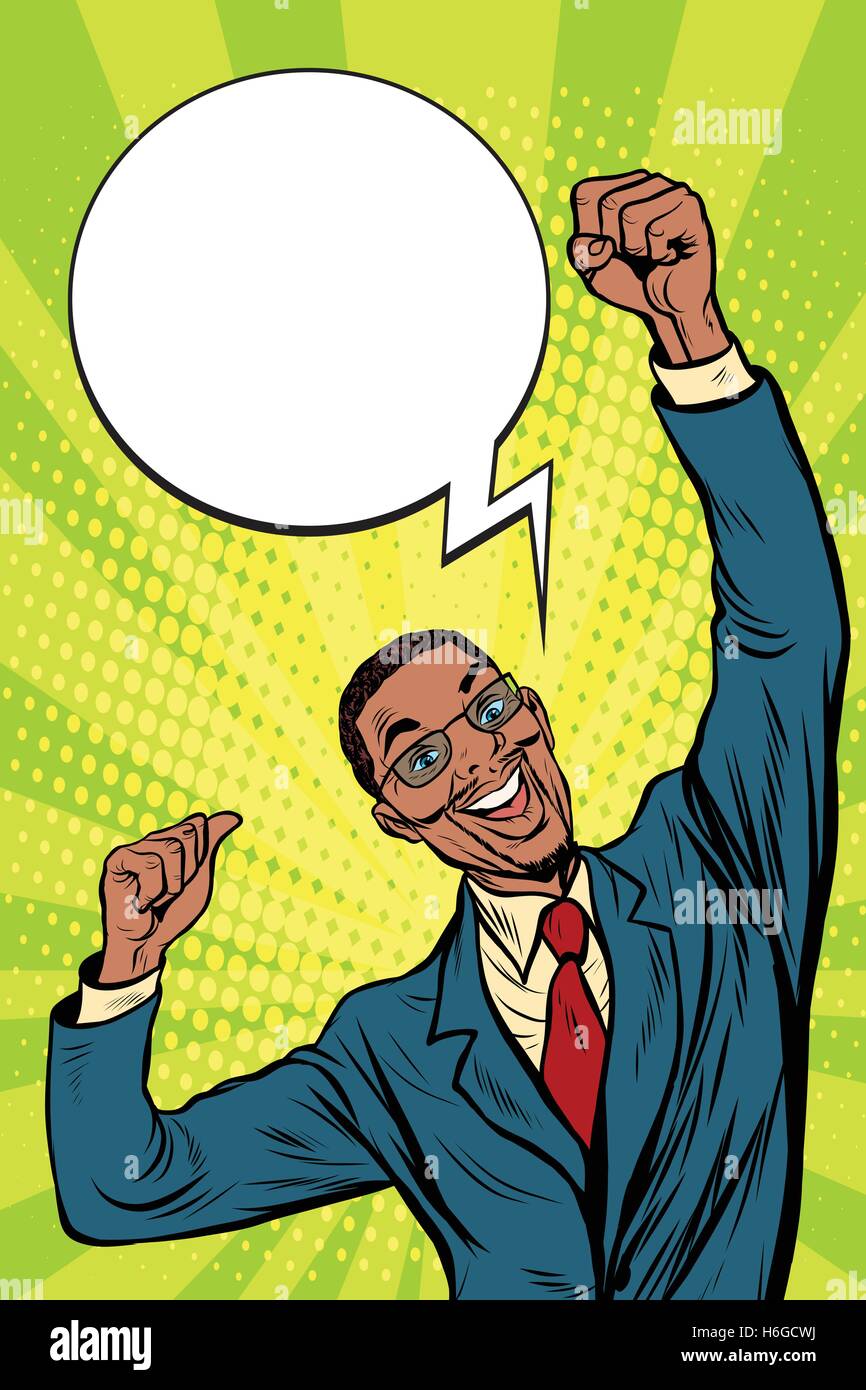 Office happy man finish Stock Vector Images - Alamy