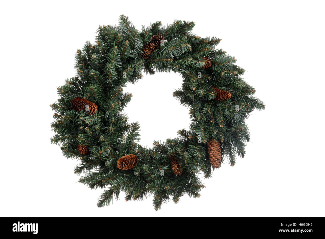 Homemade christmas decoration pine Cut Out Stock Images & Pictures - Alamy