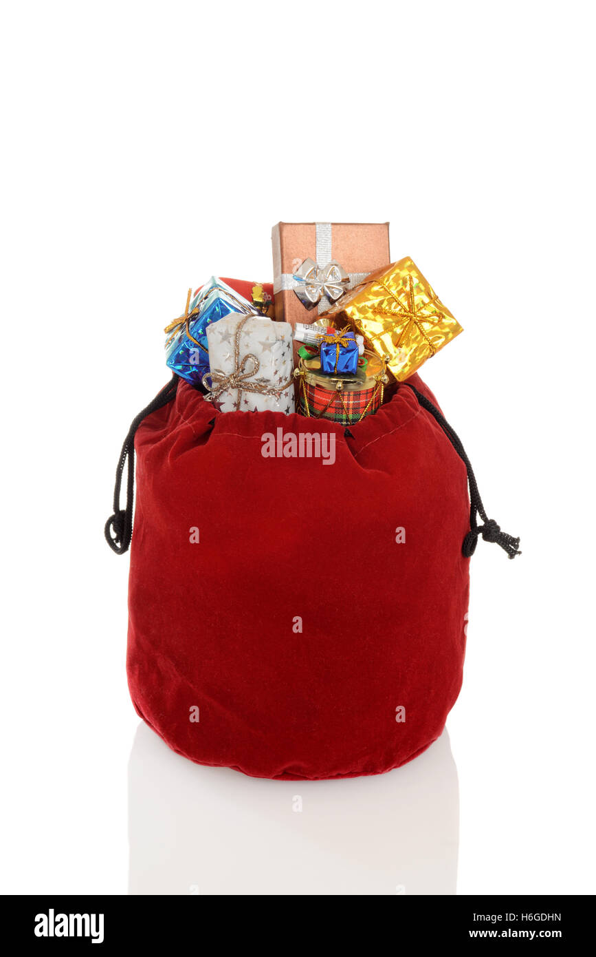 santa claus bag Stock Photo - Alamy
