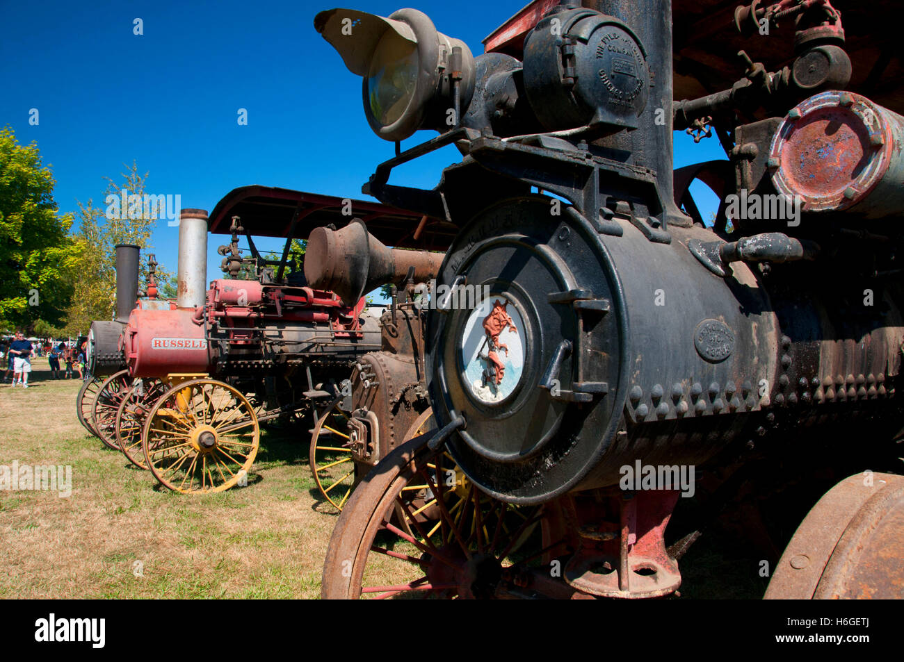 Steam tractors, Great Oregon Steam-Up, Antique Powerland, Brooks ...
