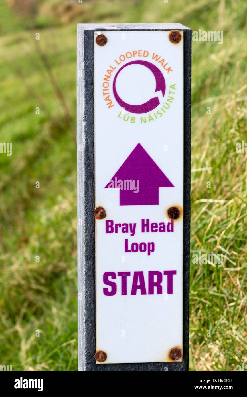 Signpost for wild atlantic way hi-res stock photography and images - Alamy