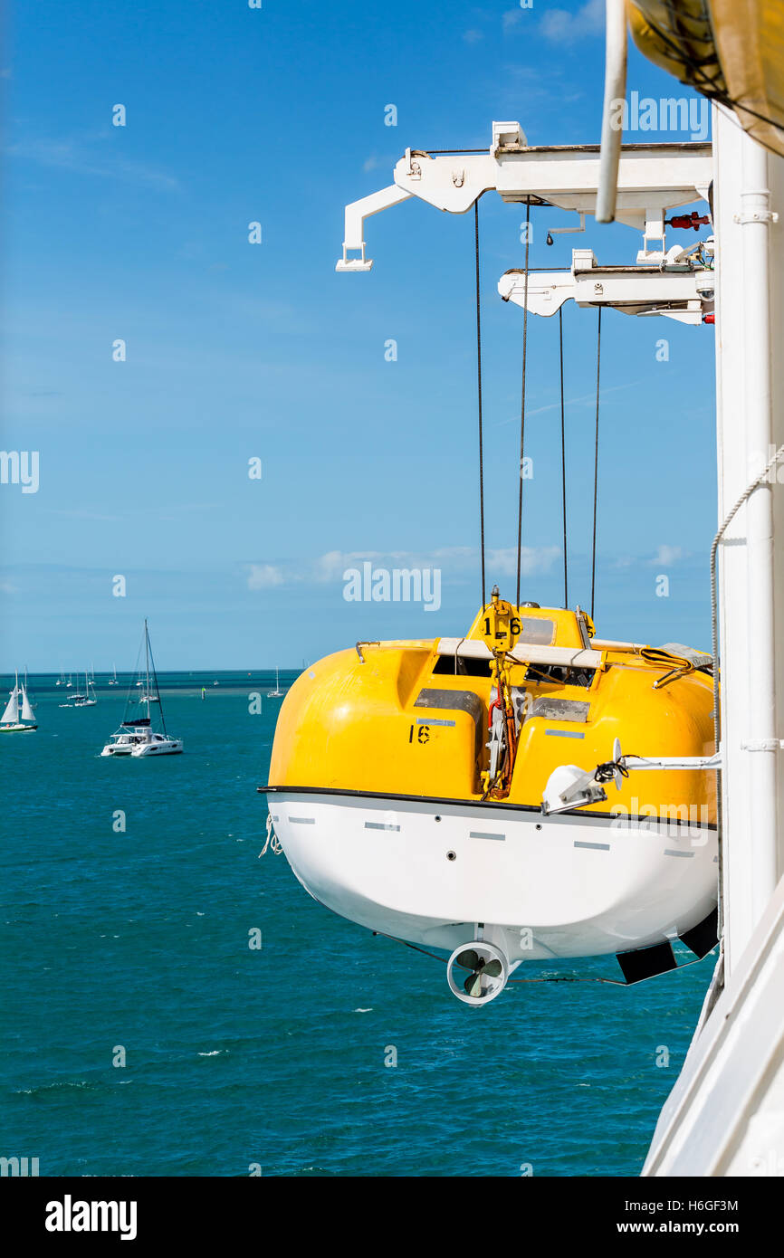 Lifeboat voyage hi-res stock photography and images - Alamy