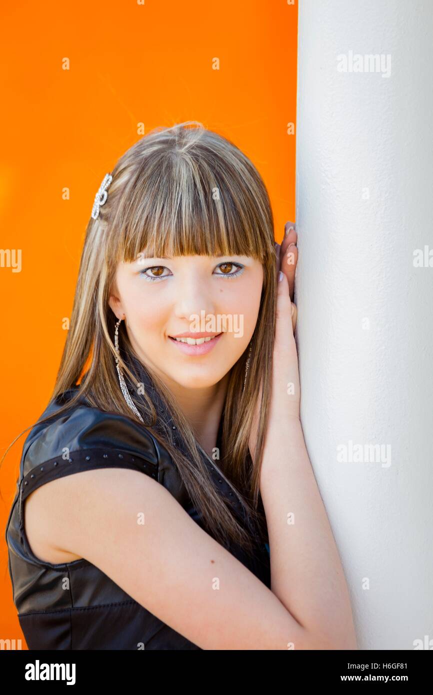 Teen teenager beauty one single solo teenage person High Resolution ...