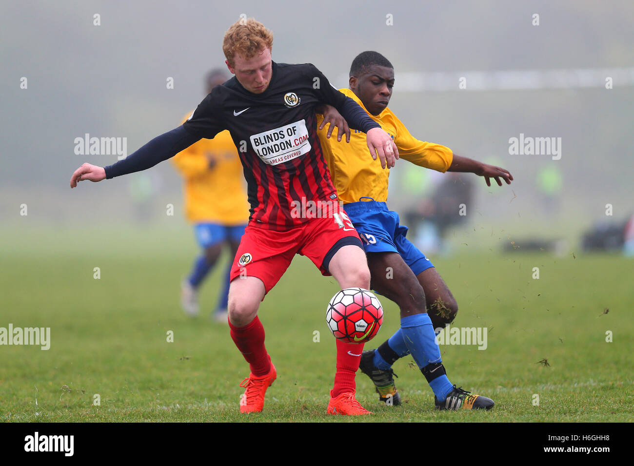 Mile End (yellow) vs Mustard, Hackney & Leyton Sunday League Football ...