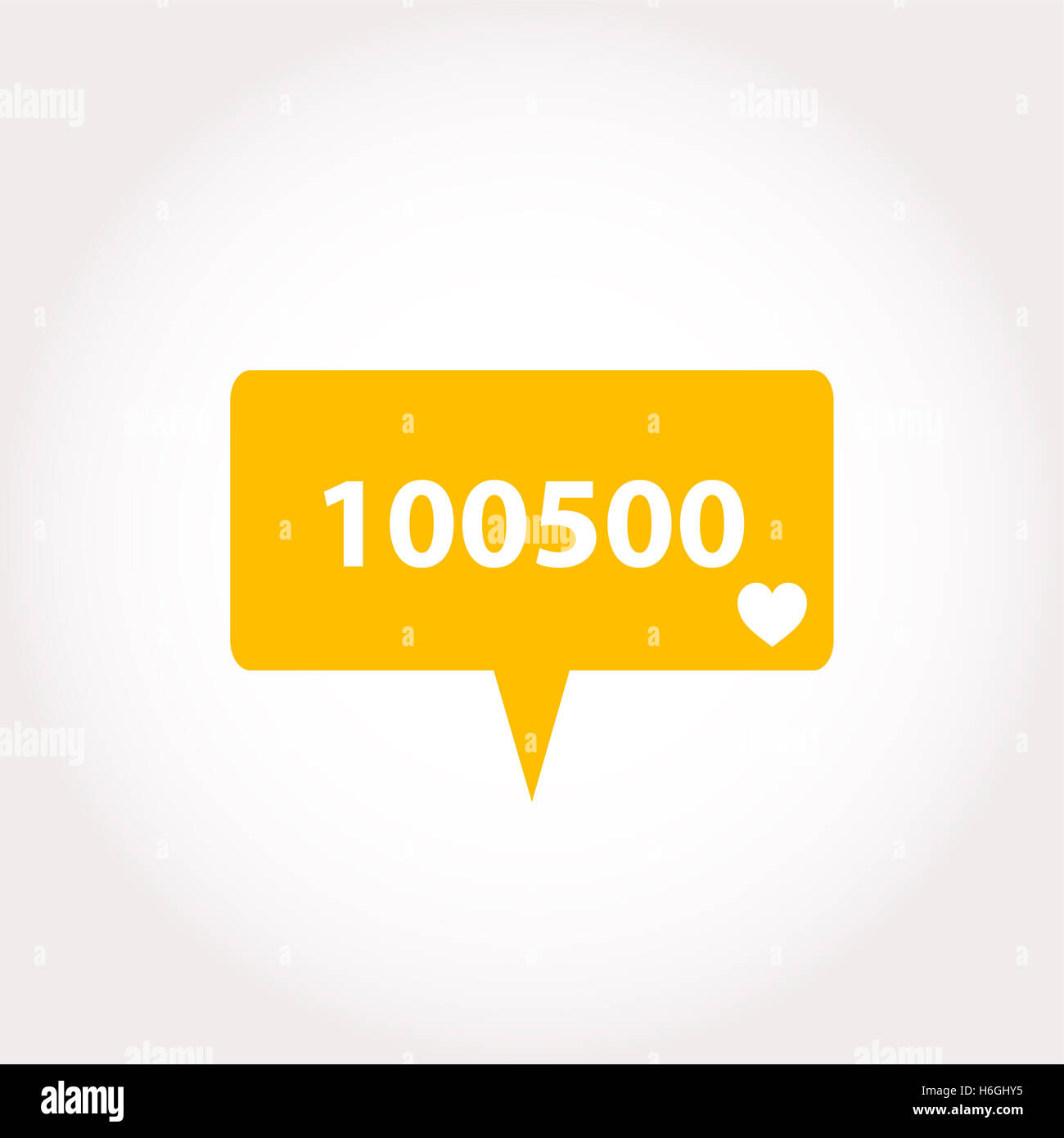 Like Counter Notification Icon, modern like, comment icons Stock Photo ...