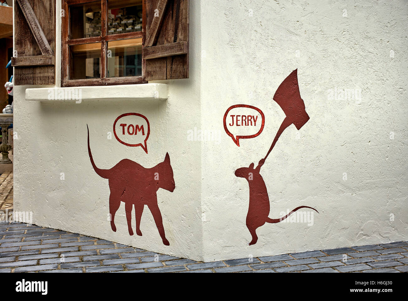 Tom and jerry cartoon hi-res stock photography and images - Alamy