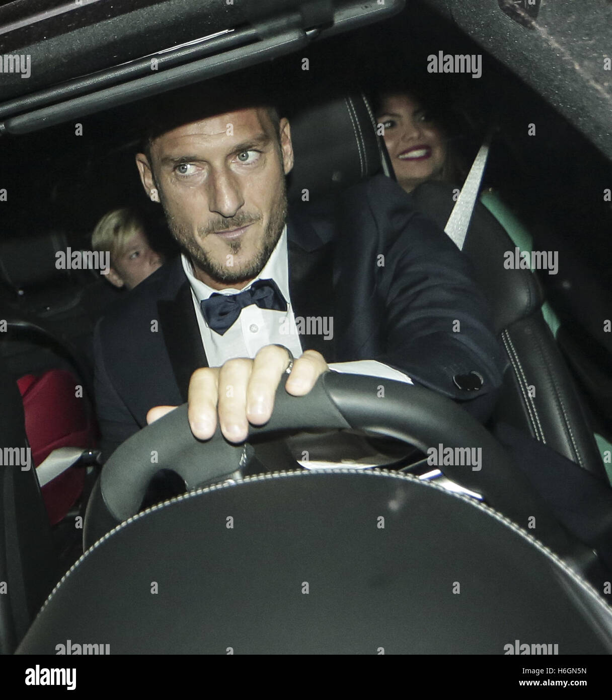 Francesco Totti's 40th Birthday Party in Rome Featuring: Francesco ...