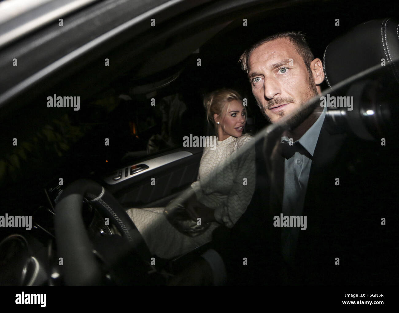 Francesco Totti's 40th Birthday Party in Rome Featuring: Francesco ...
