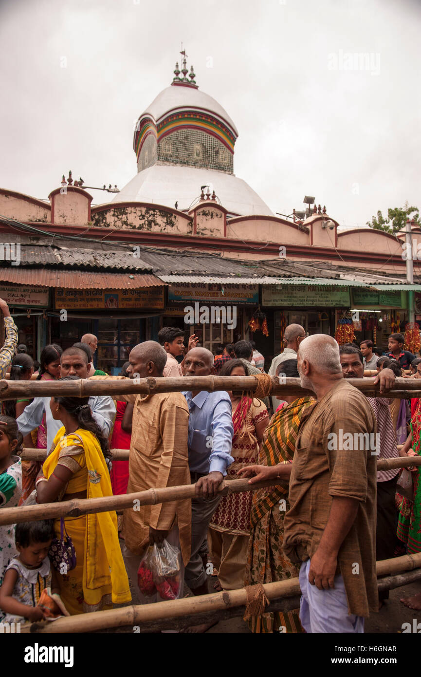 Kalighat kali temple in kolkata hi-res stock photography and images - Alamy