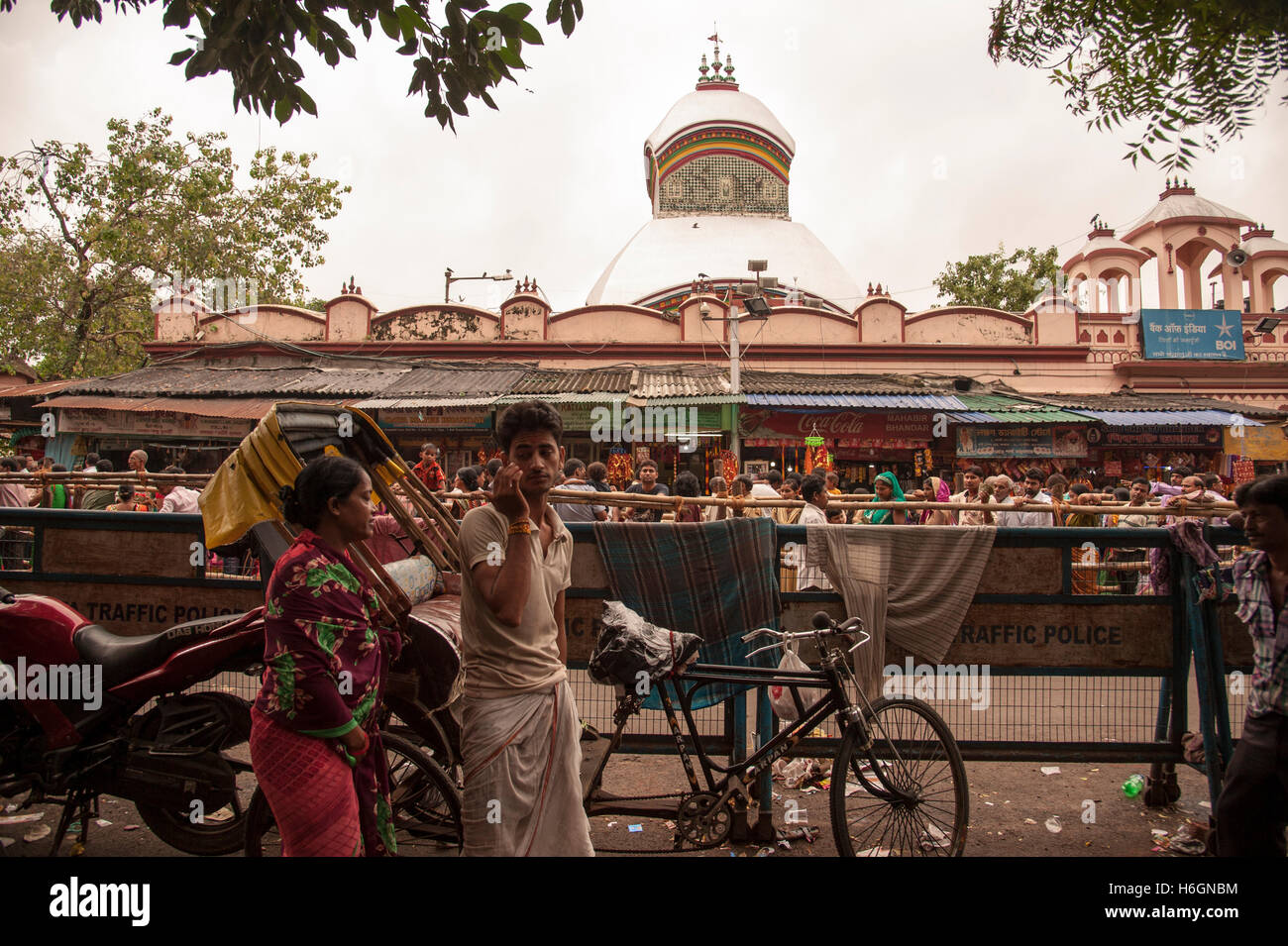 Kalighat kali temple hi-res stock photography and images - Alamy