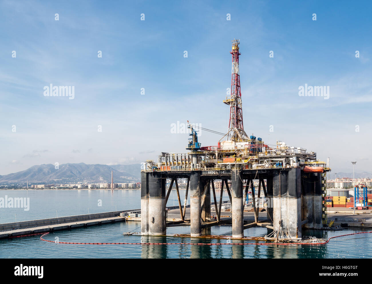 Oil Rig Malaga High Resolution Stock Photography and Images - Alamy