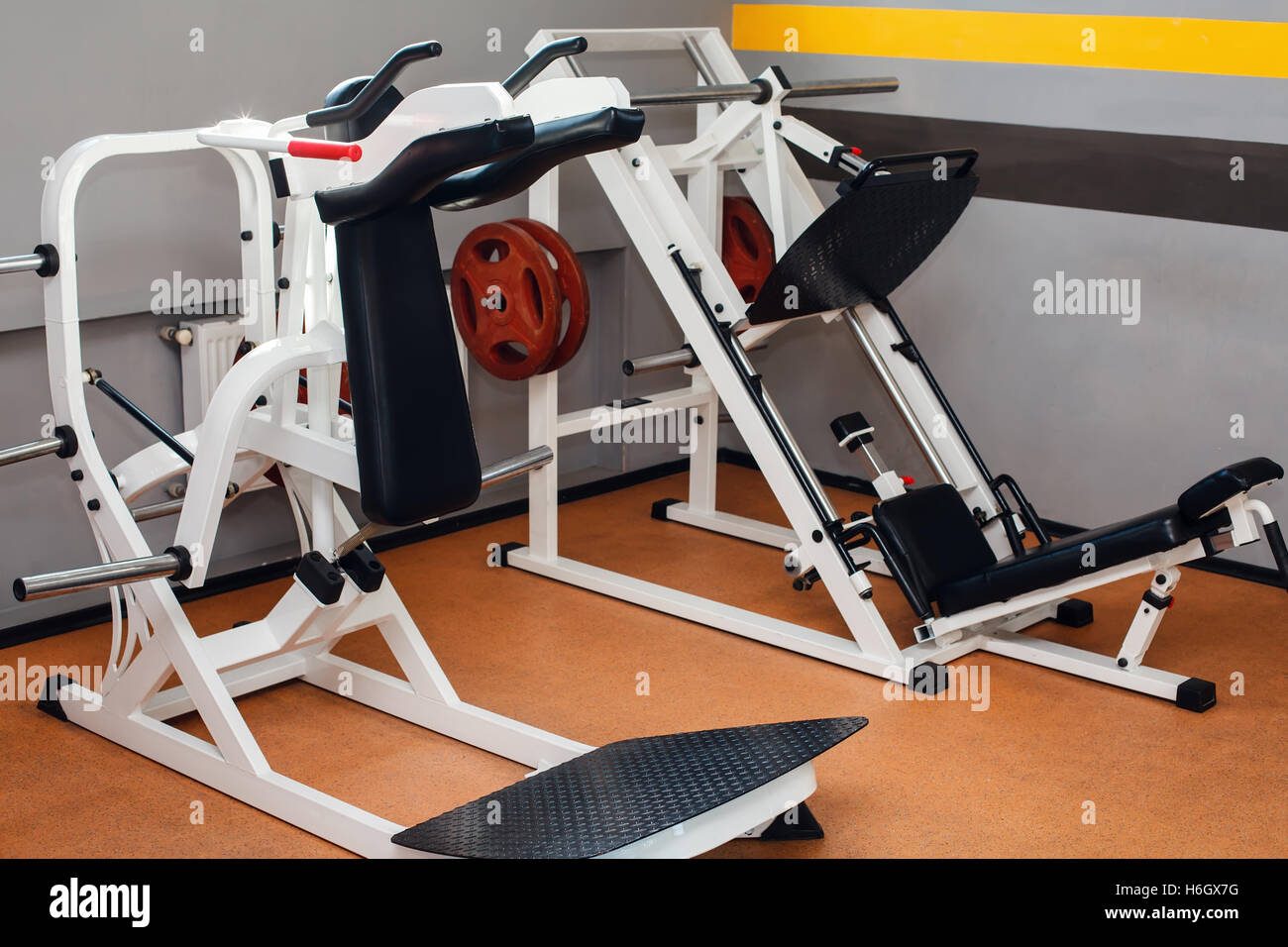 Modern sport machines Stock Photo - Alamy