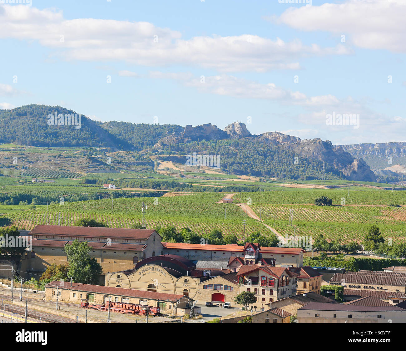 View on famous bodegas wine hi-res stock photography and images - Alamy