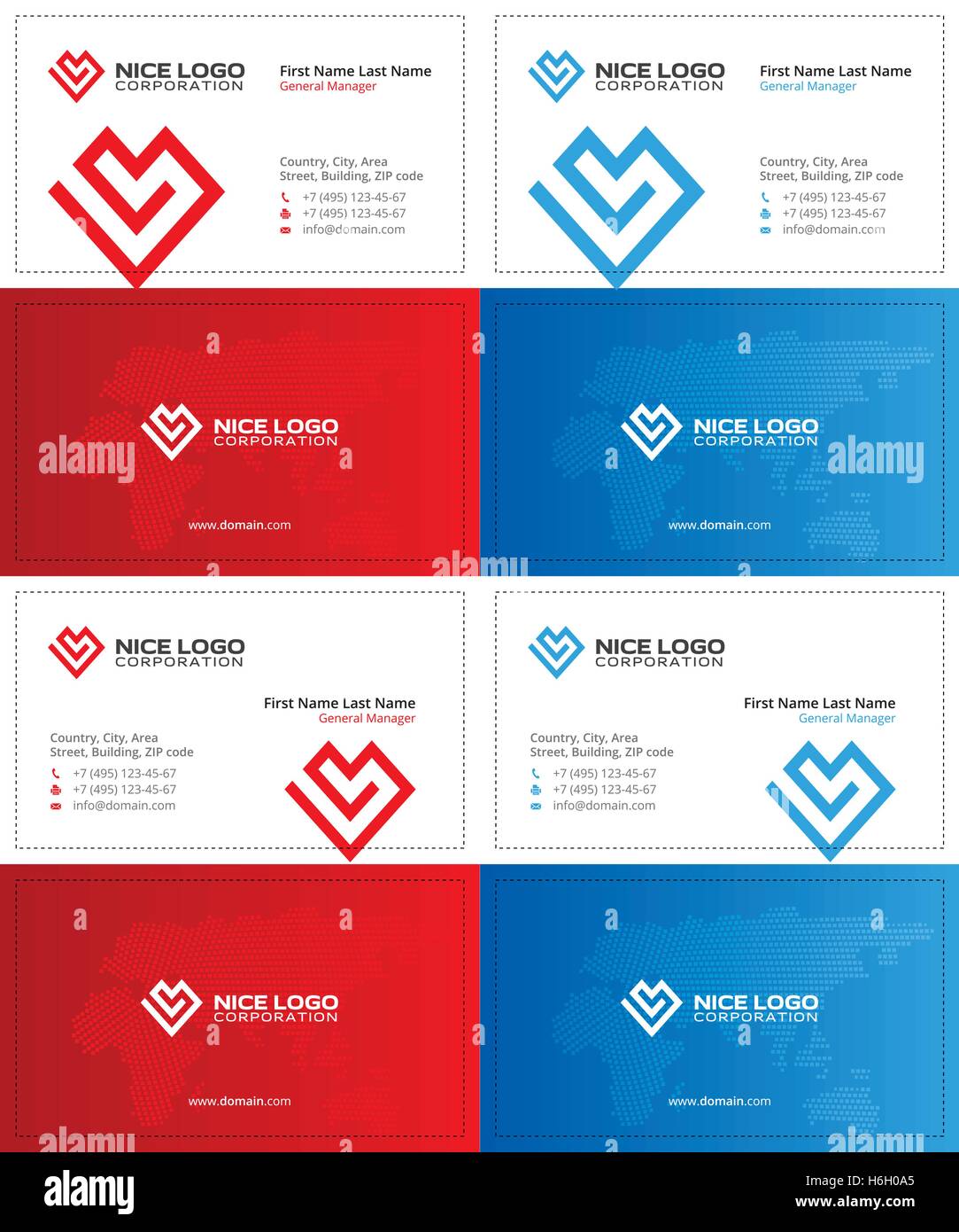 love business card 1 Stock Vector Image & Art - Alamy