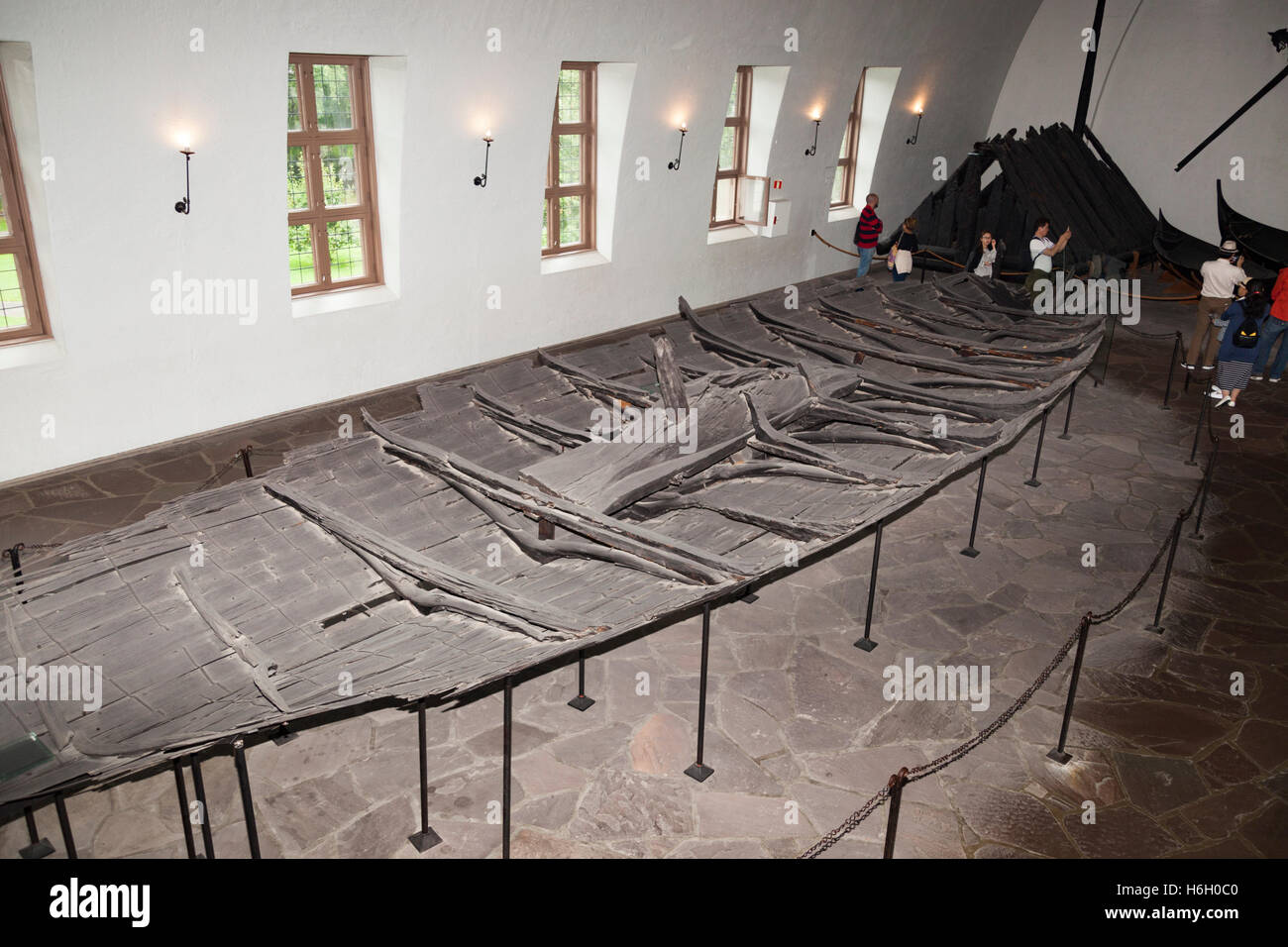 Tuneskipet Viking ship, Tune ship, Viking Ship Museum, Bygdoy, Oslo ...