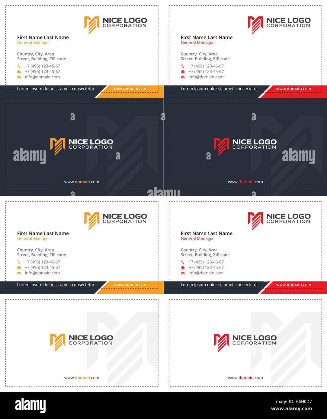 me logo business card 1 Stock Vector Image & Art - Alamy