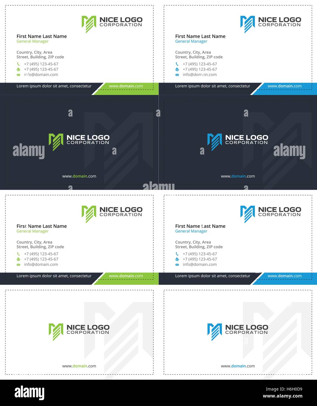 me logo business card 2 Stock Vector Image & Art - Alamy