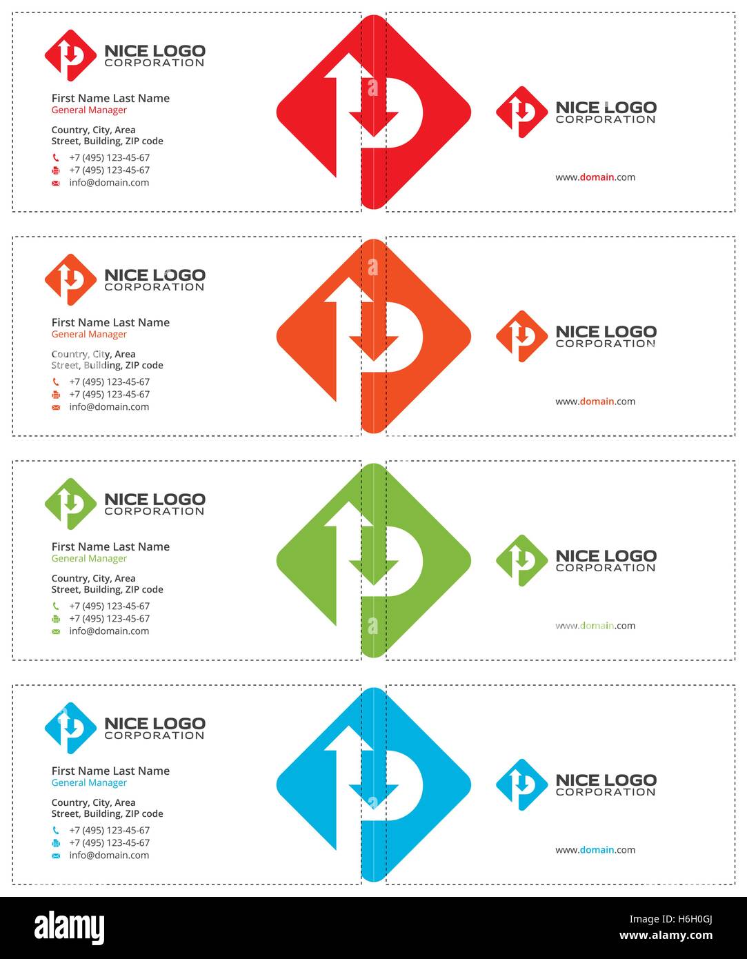 parking business card light Stock Vector Image & Art - Alamy