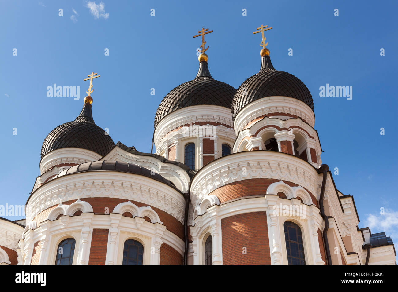 Orthodox Cathedral of Alexander Nevsky, Toompea, Old Town, Tallinn ...