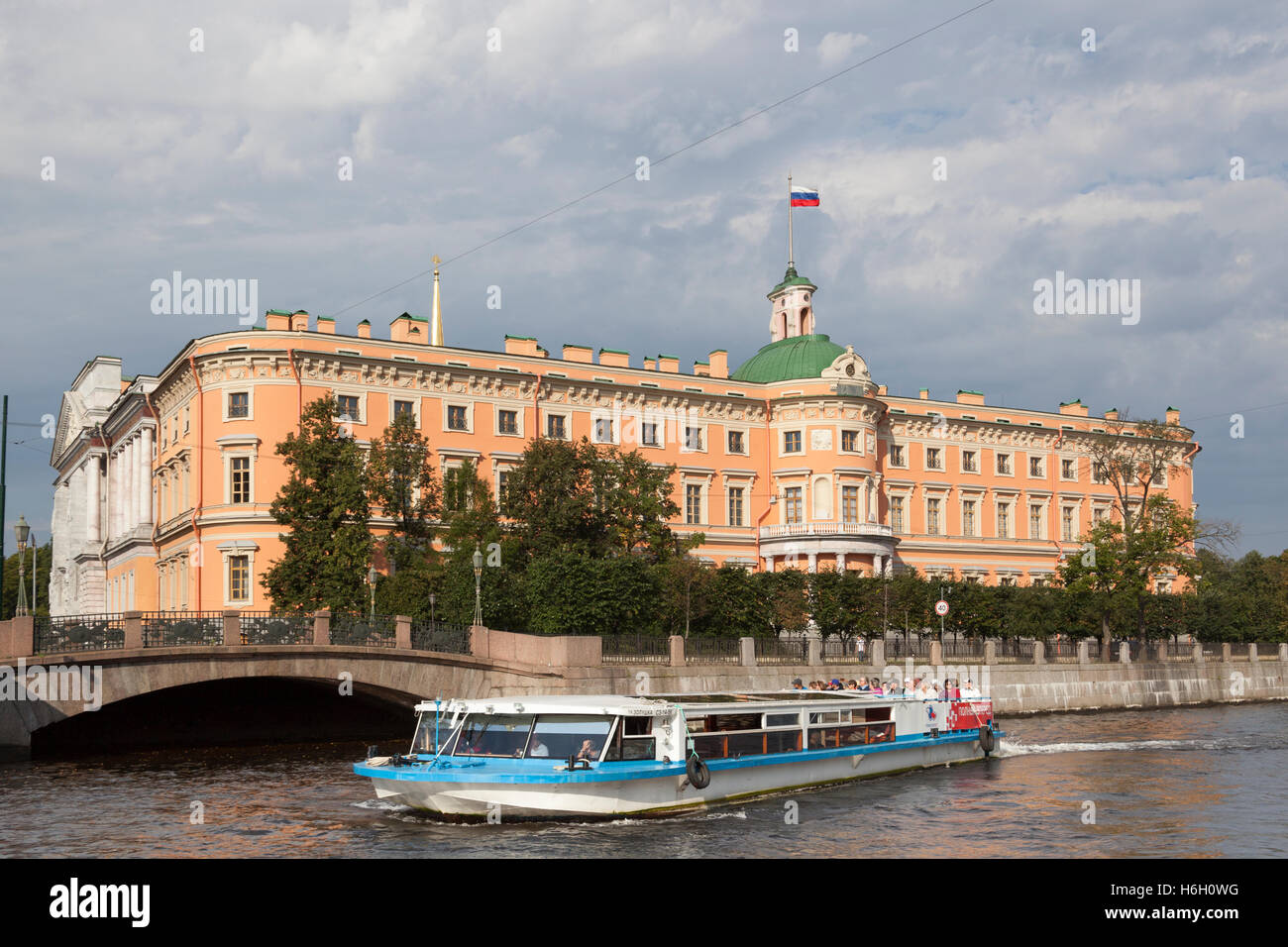 Mikhailovsky Castle, Saint Michael’s Castle, St Petersburg, Russia ...