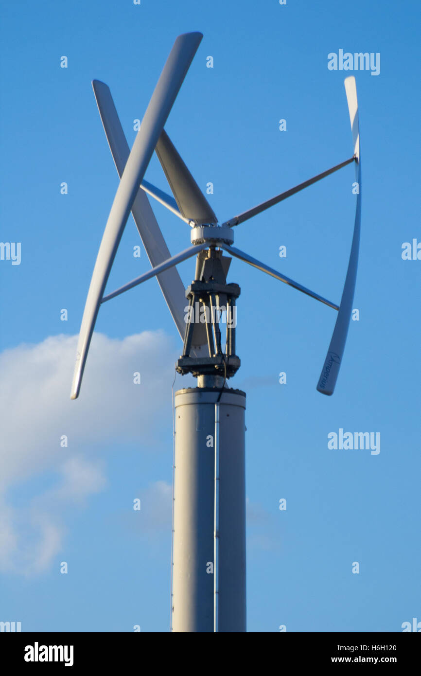 Vertical axis wind turbines hi-res stock photography and images - Alamy