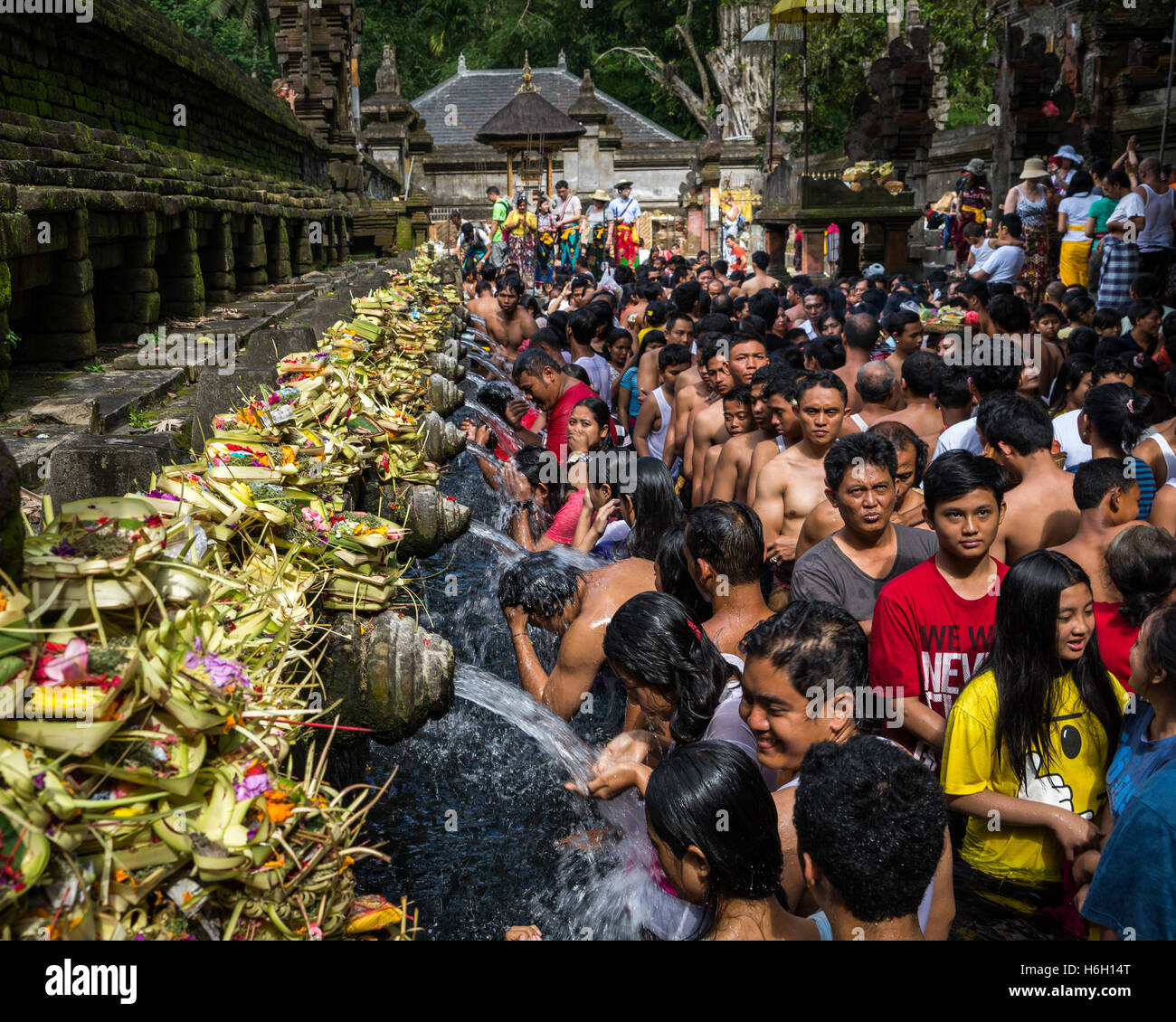 Pura Tirta Empul ('Holy Spring Temple') is a Balinese Hindu water ...