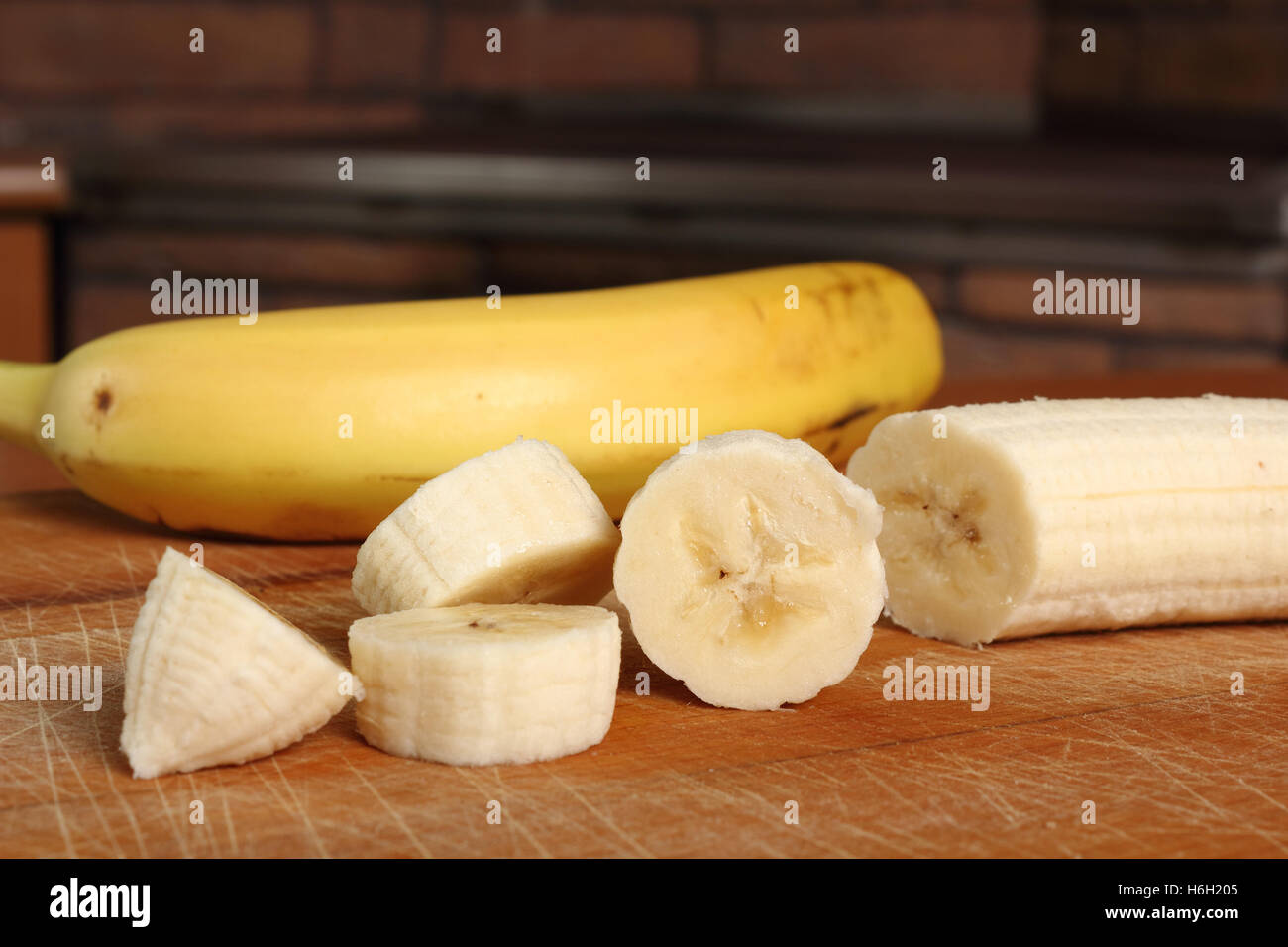 Cross section slice banana cavendish hi-res stock photography and ...