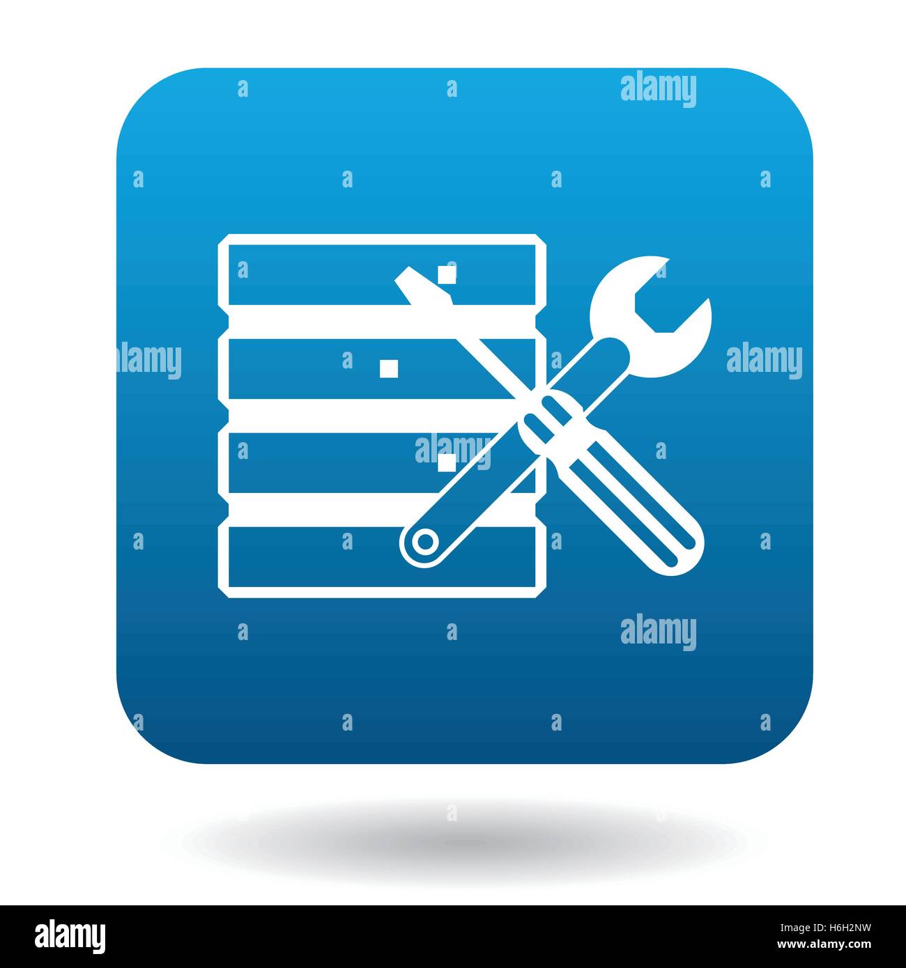 Database setup icon, simple style Stock Vector Image & Art - Alamy