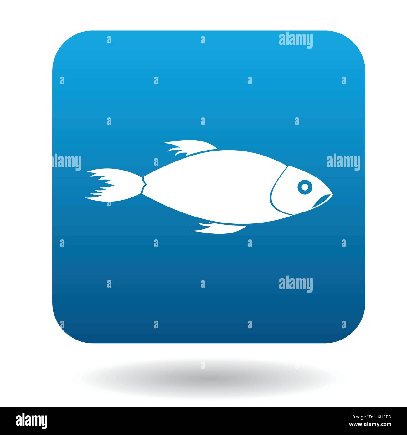 Fish icon, simple style Stock Vector Image & Art - Alamy