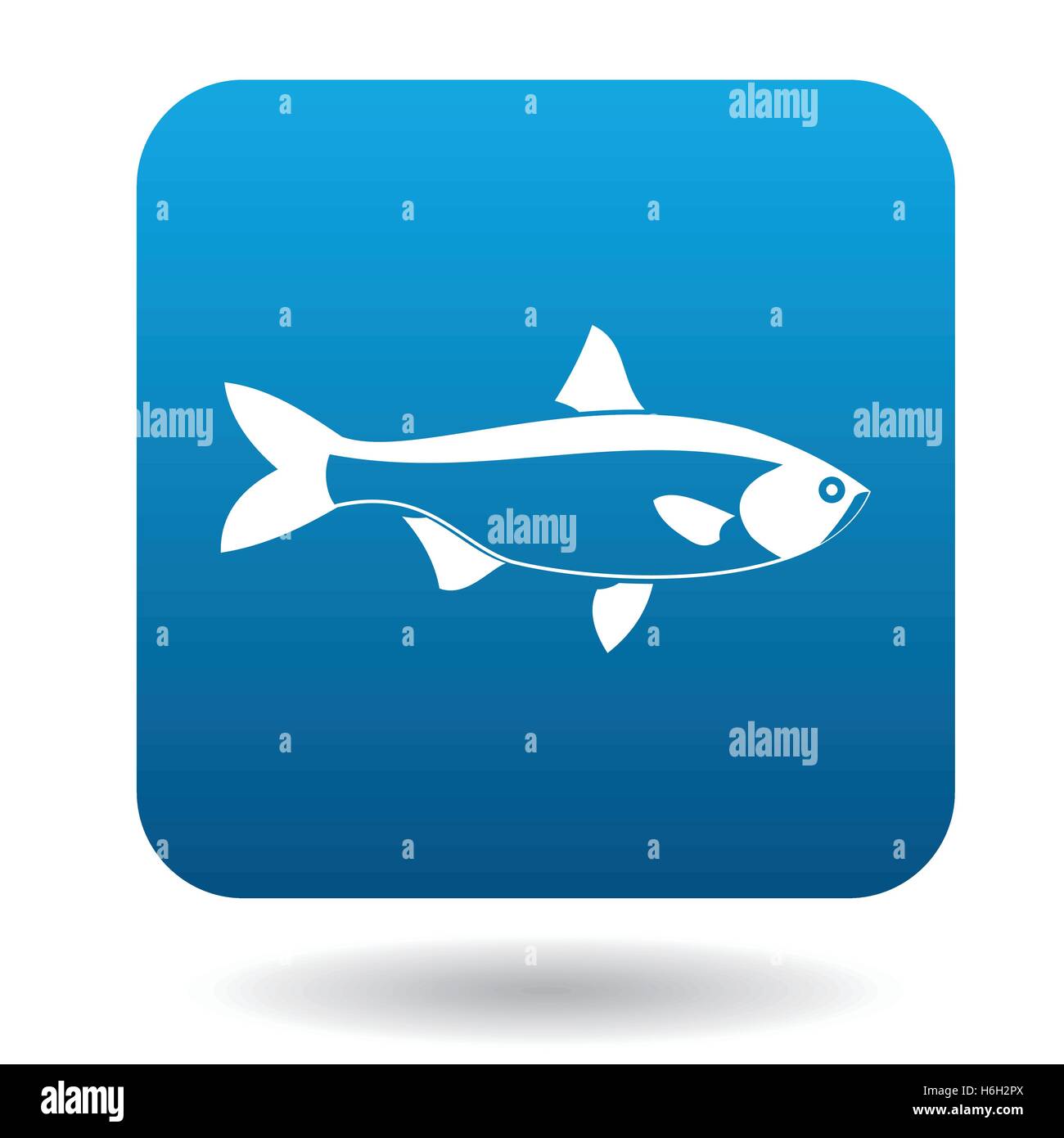 Salmon fish icon, simple style Stock Vector Image & Art - Alamy