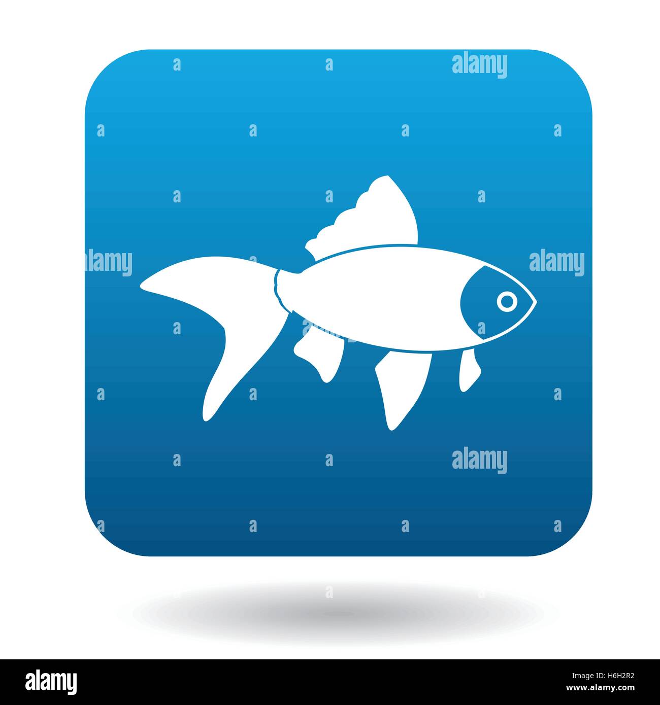 Goldfish icon, simple style Stock Vector Image & Art - Alamy