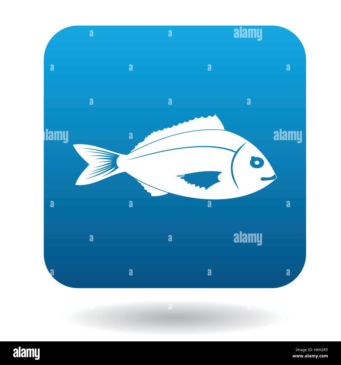 Saltwater fish icon, simple style Stock Vector Image & Art - Alamy