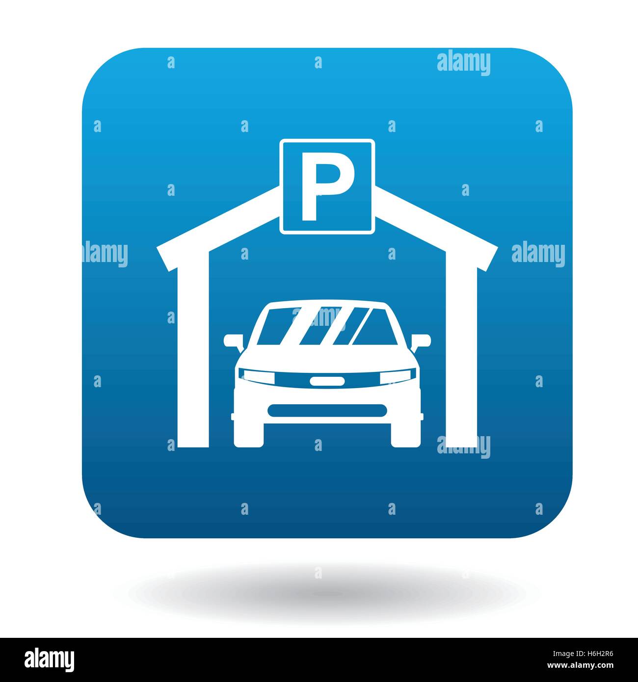 Car parking icon, simple style Stock Vector Image & Art - Alamy