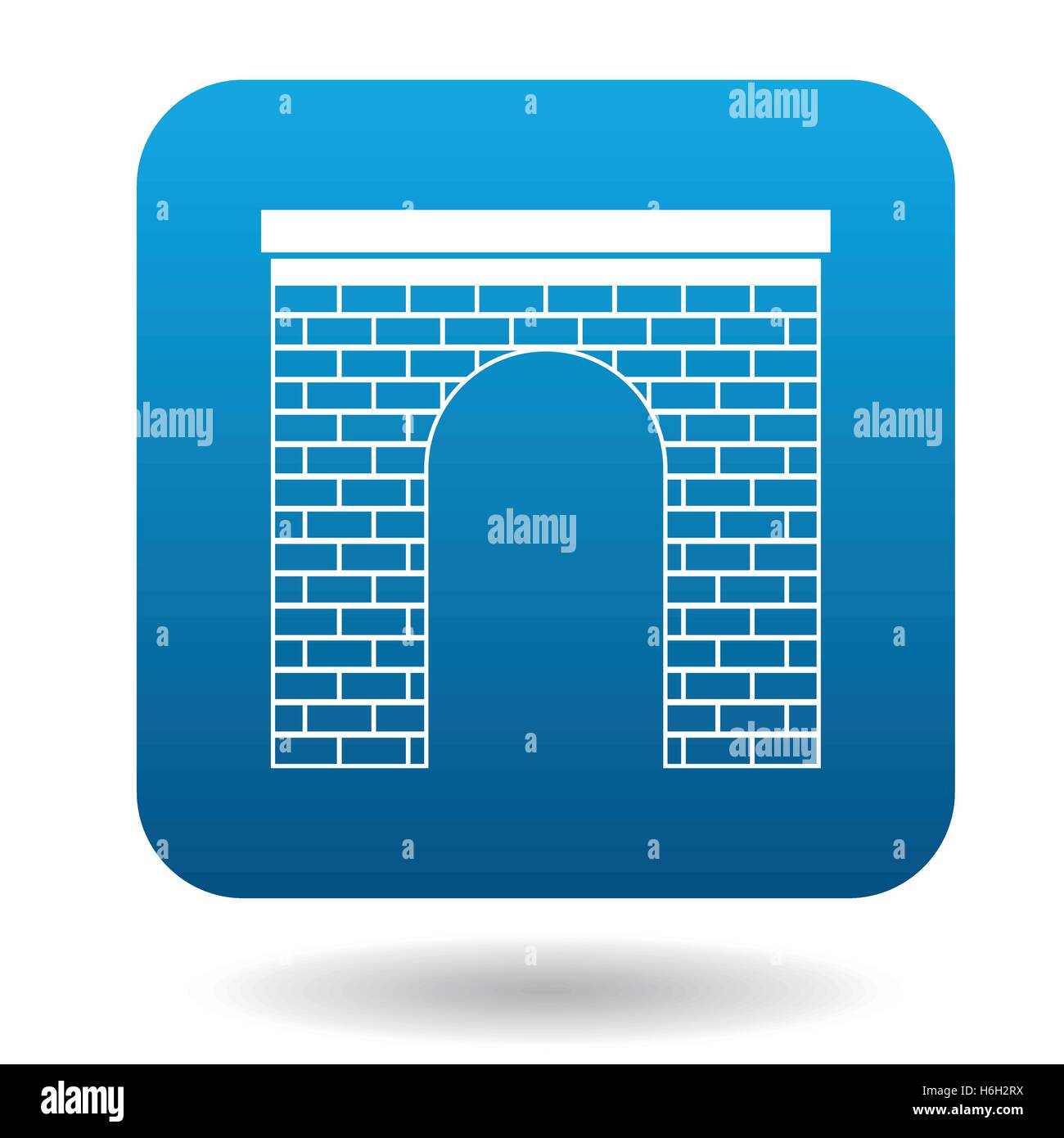 Brick arch icon, simple style Stock Vector Image & Art - Alamy