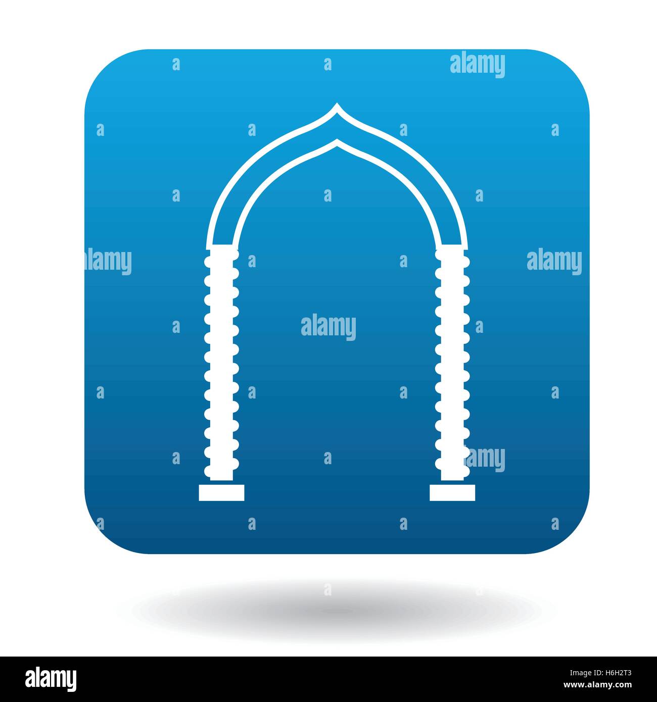 Ornamental arch icon, simple style Stock Vector Image & Art - Alamy