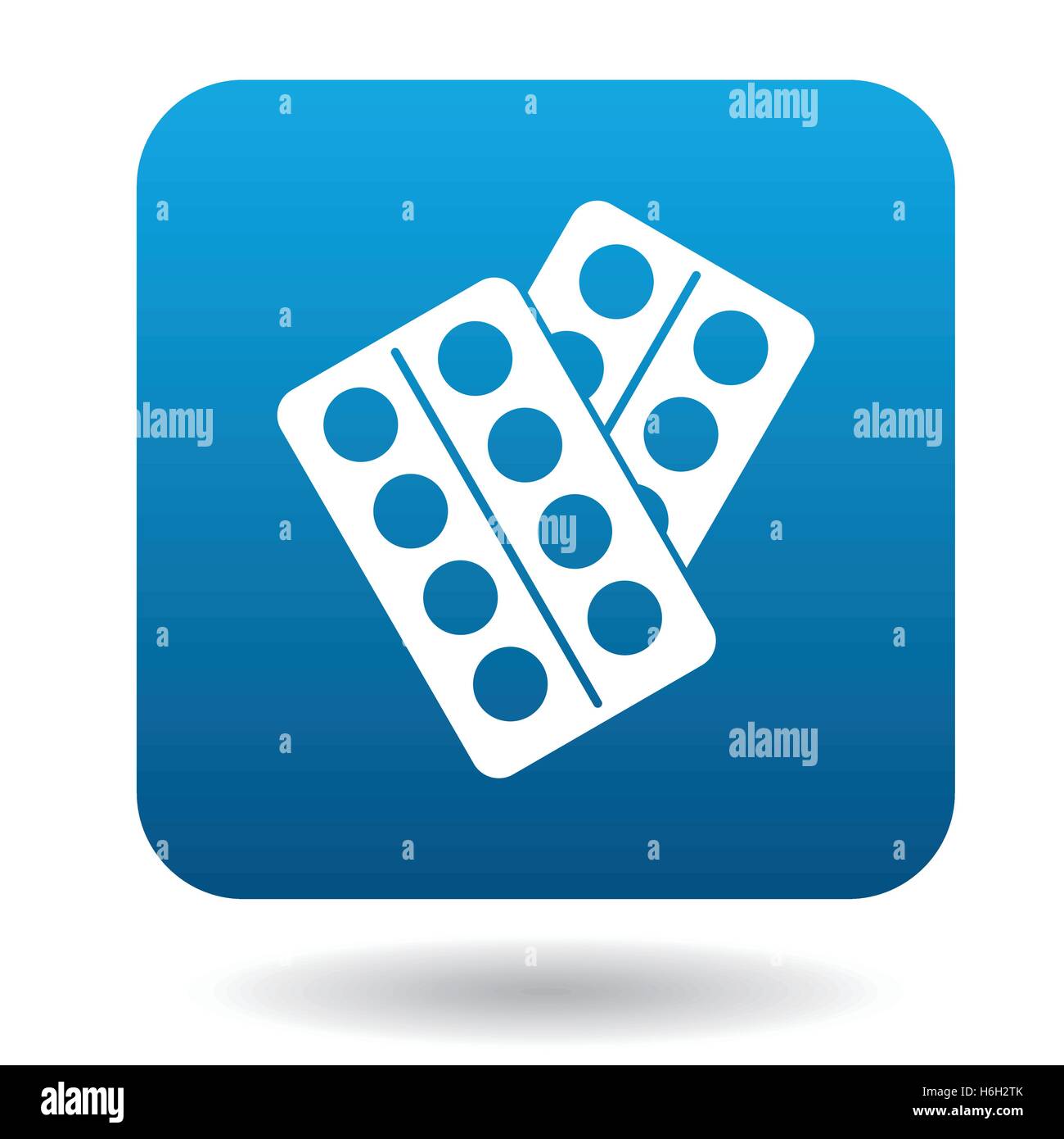 Contraceptive pill blister pack Stock Vector Images - Alamy