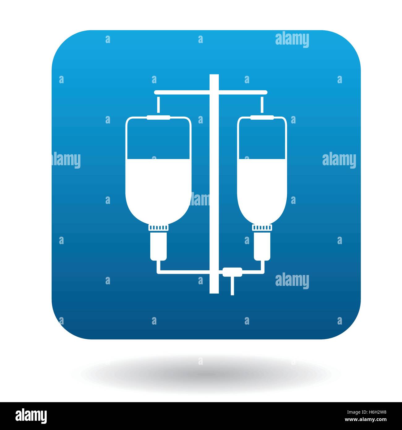 Intravenous infusion icon in simple style Stock Vector Image & Art - Alamy