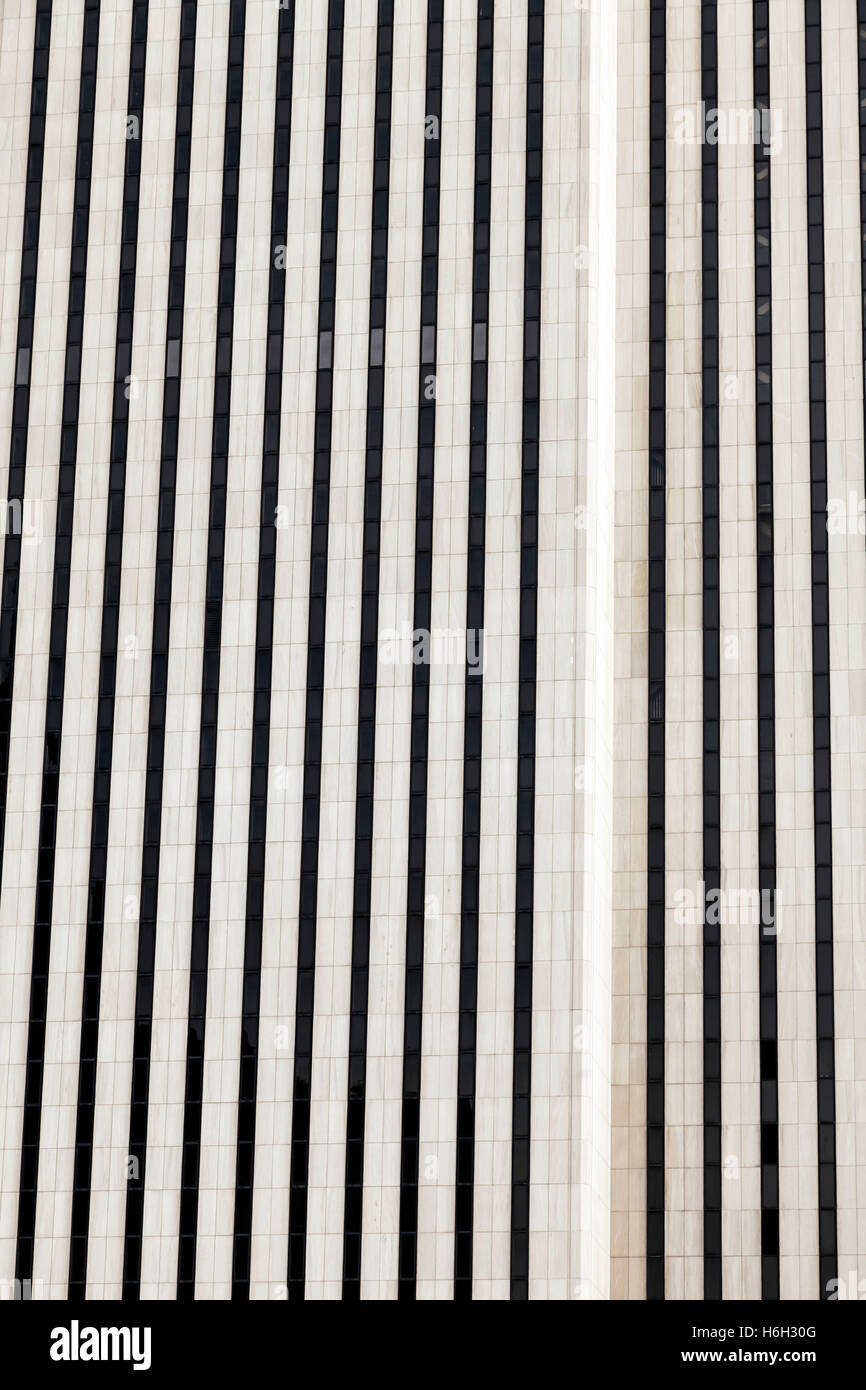 Stripe pattern abstracted from the exterior of a skyscraper Stock Photo ...