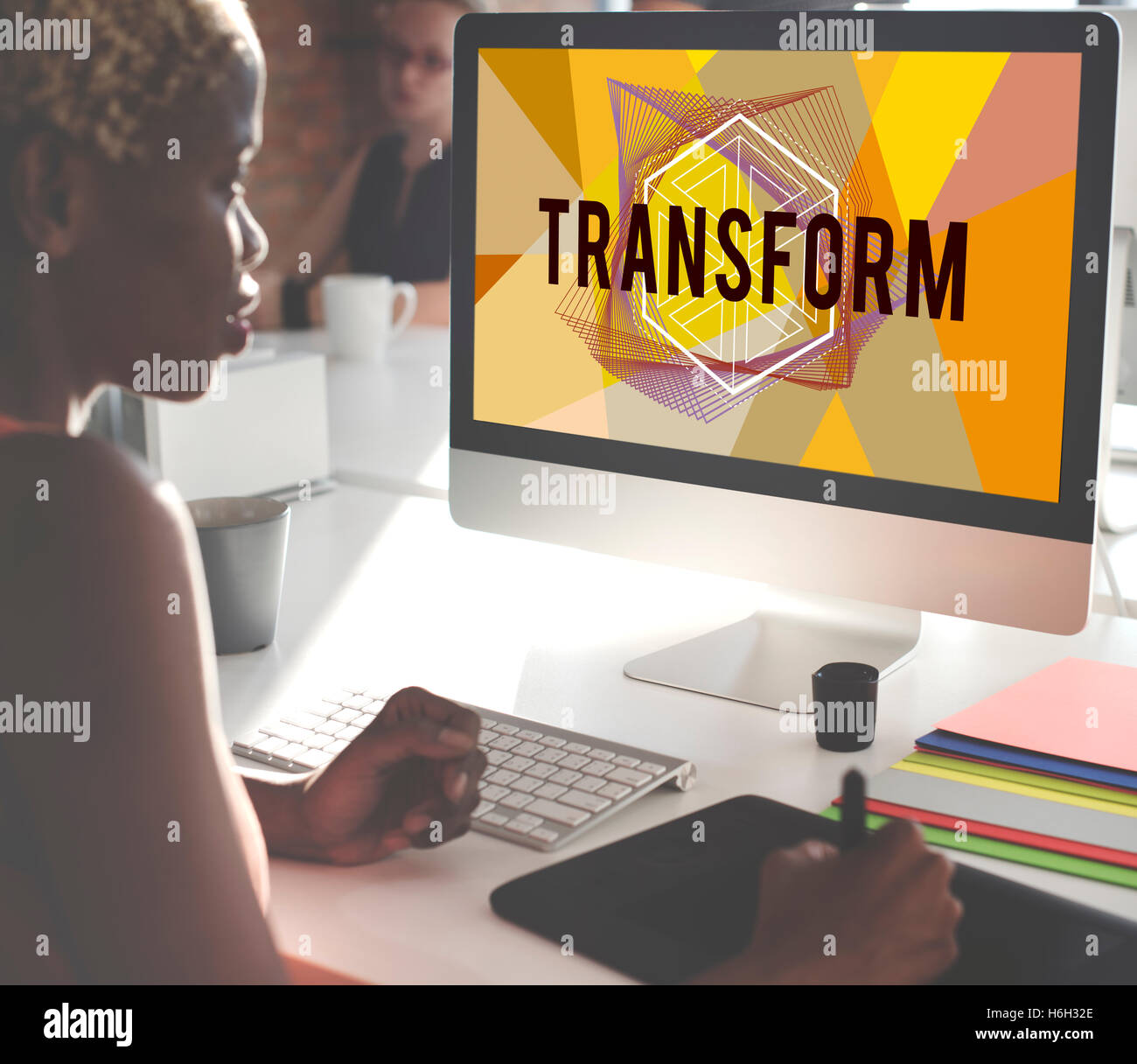Transform Create Design Style Word Concept Stock Photo - Alamy