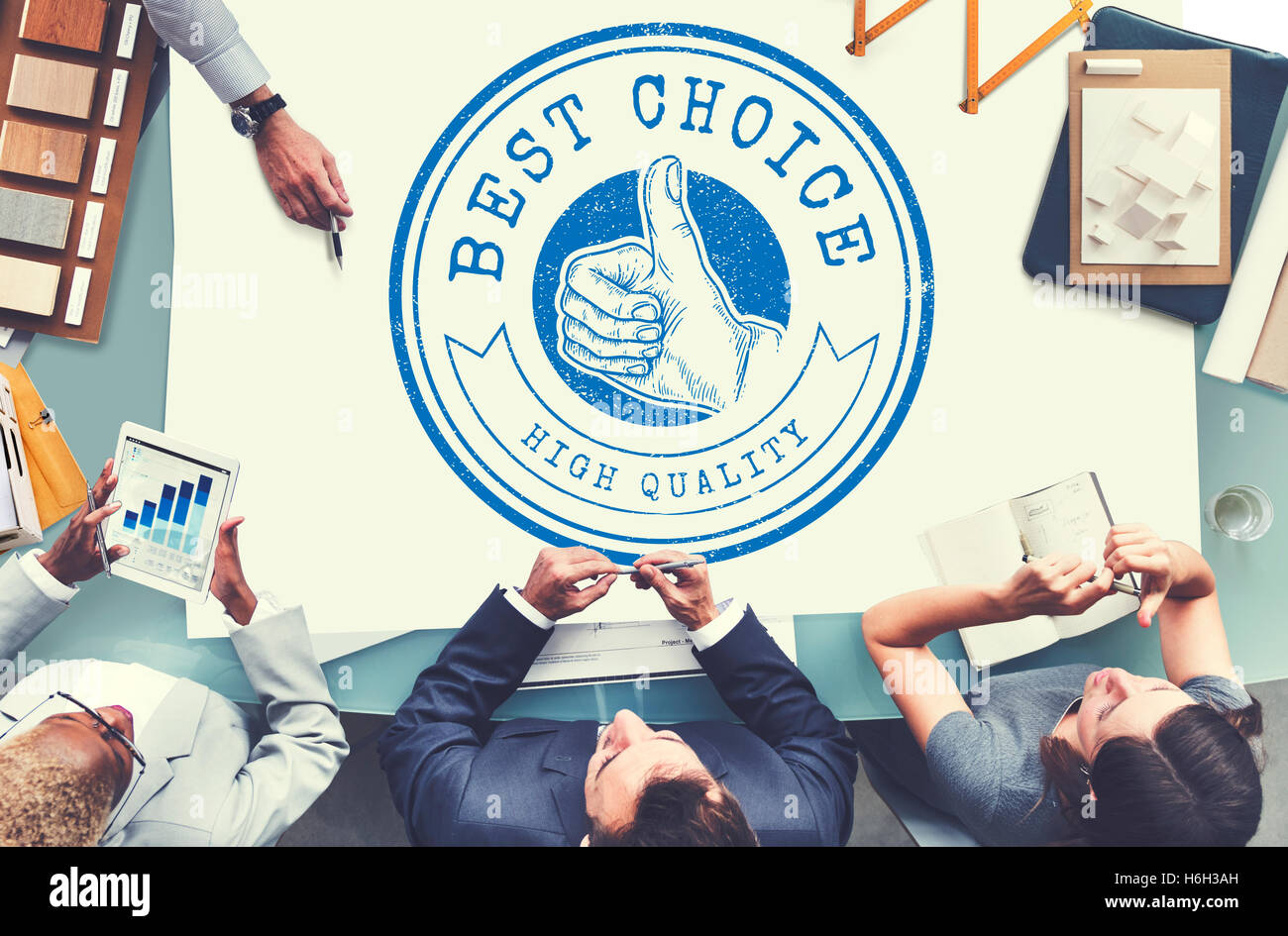 Approved Best Choice Quality Guarantee Exclusive Concept Stock Photo ...