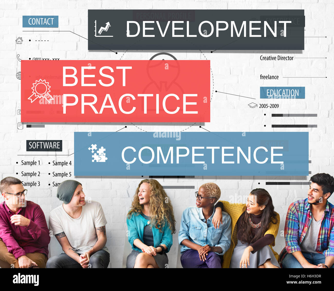 Development Practice Competence Skilled Talent Concept Stock Photo - Alamy