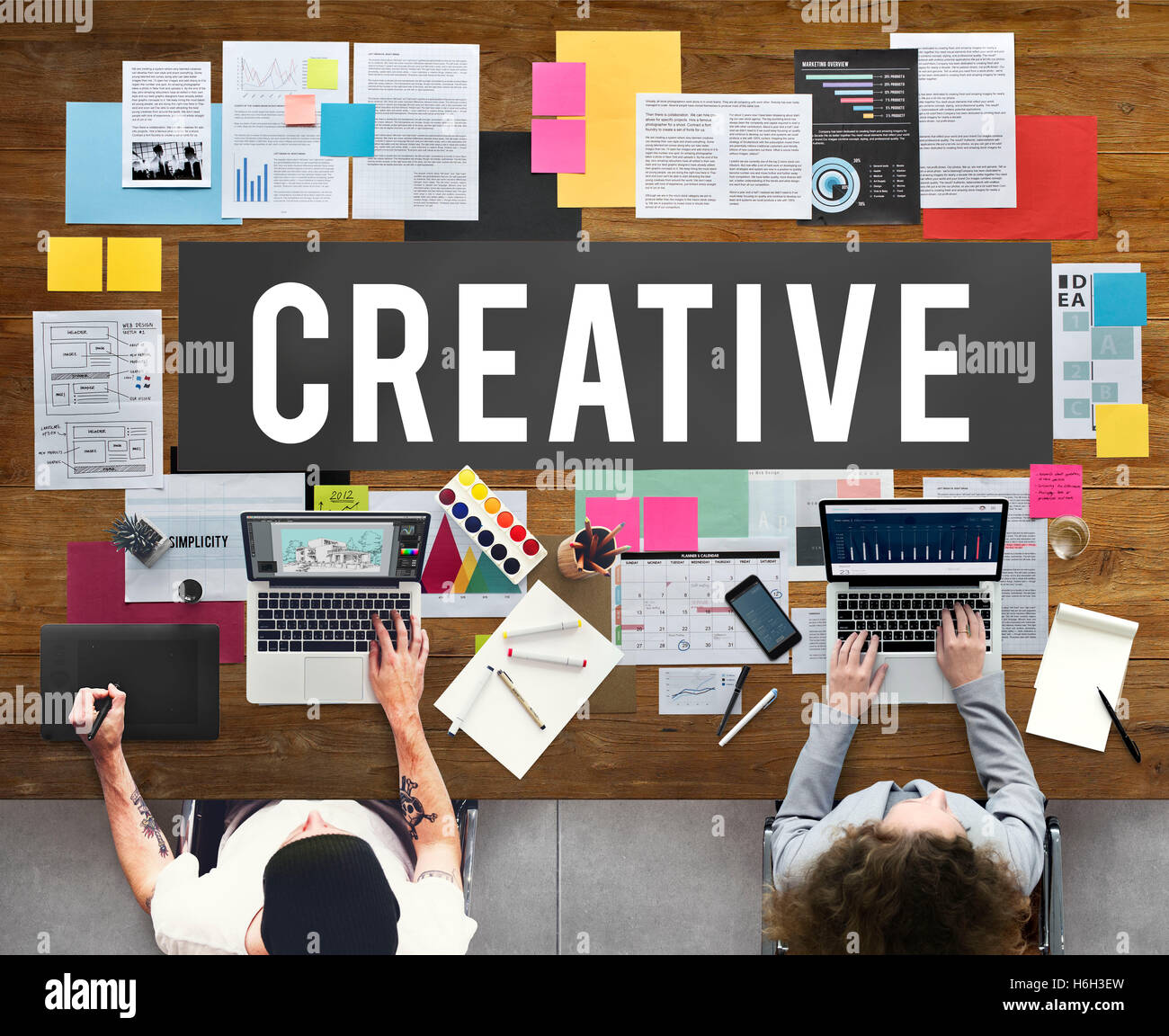 Creative Create Inspiration Invention Ideas Style Concept Stock Photo ...